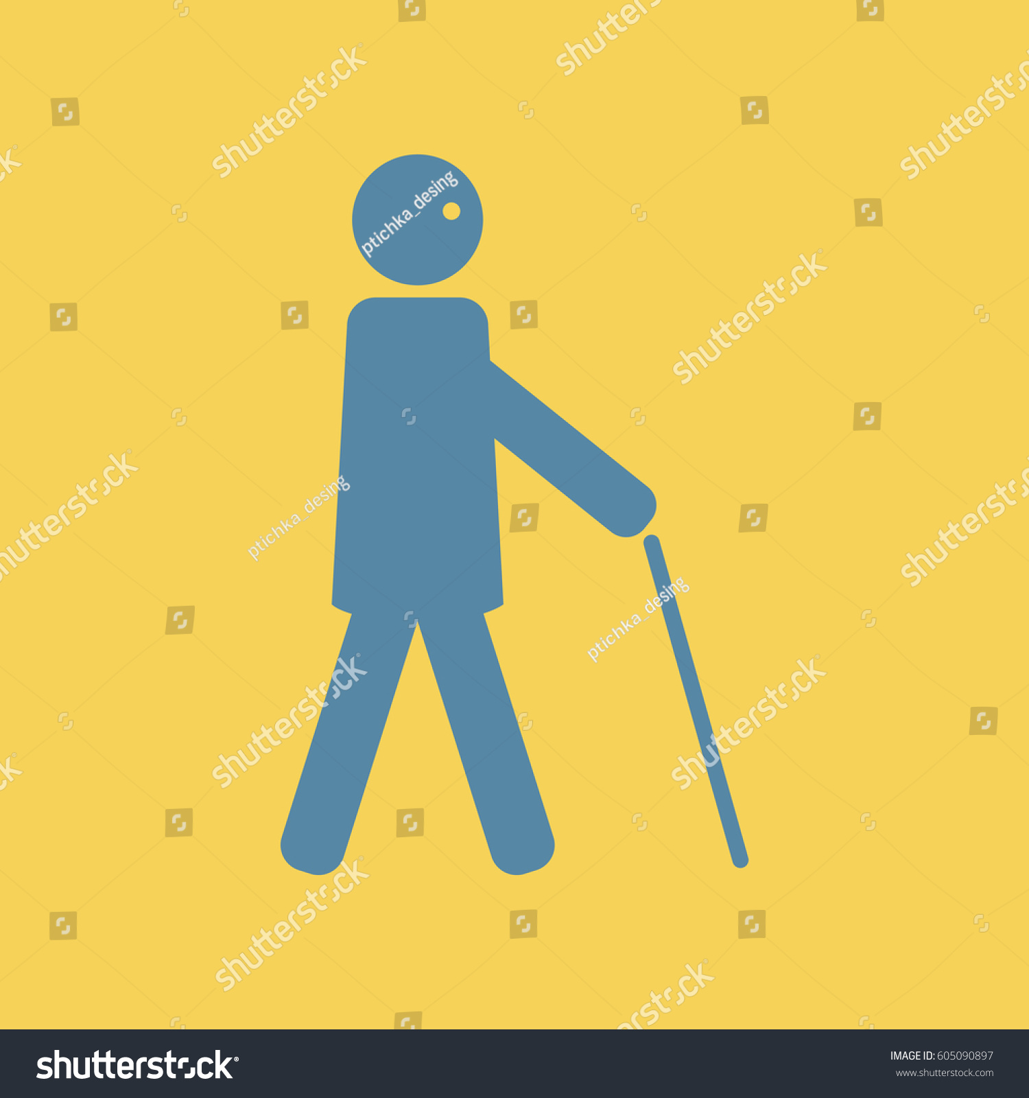 Man Stick Stock Vector (Royalty Free) 605090897 | Shutterstock