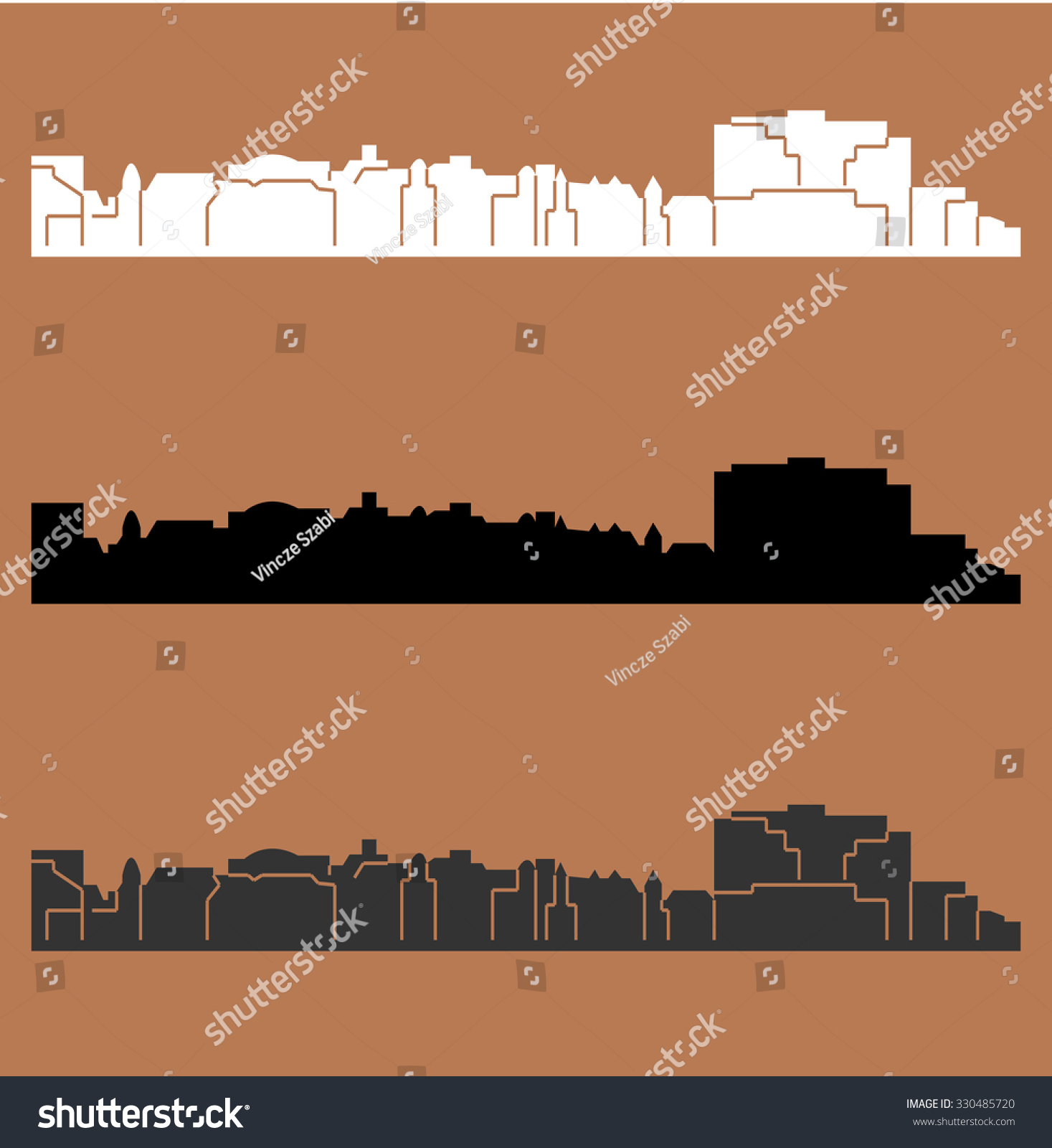 Manado Indonesia Stock Vector (Royalty Free) 330485720