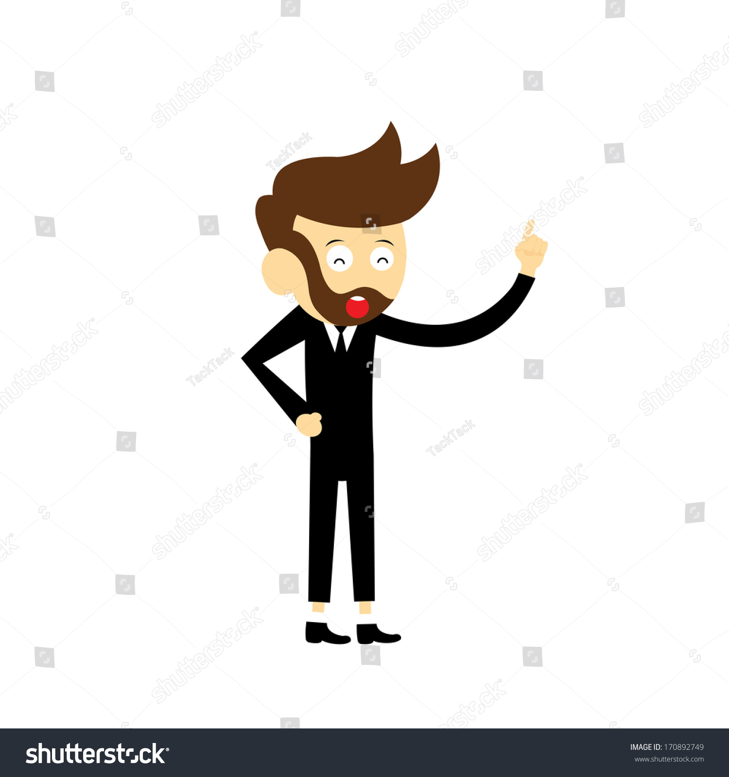 Manager Vector Cartoon Dialogs Other Characters: Stock-Vektorgrafik ...