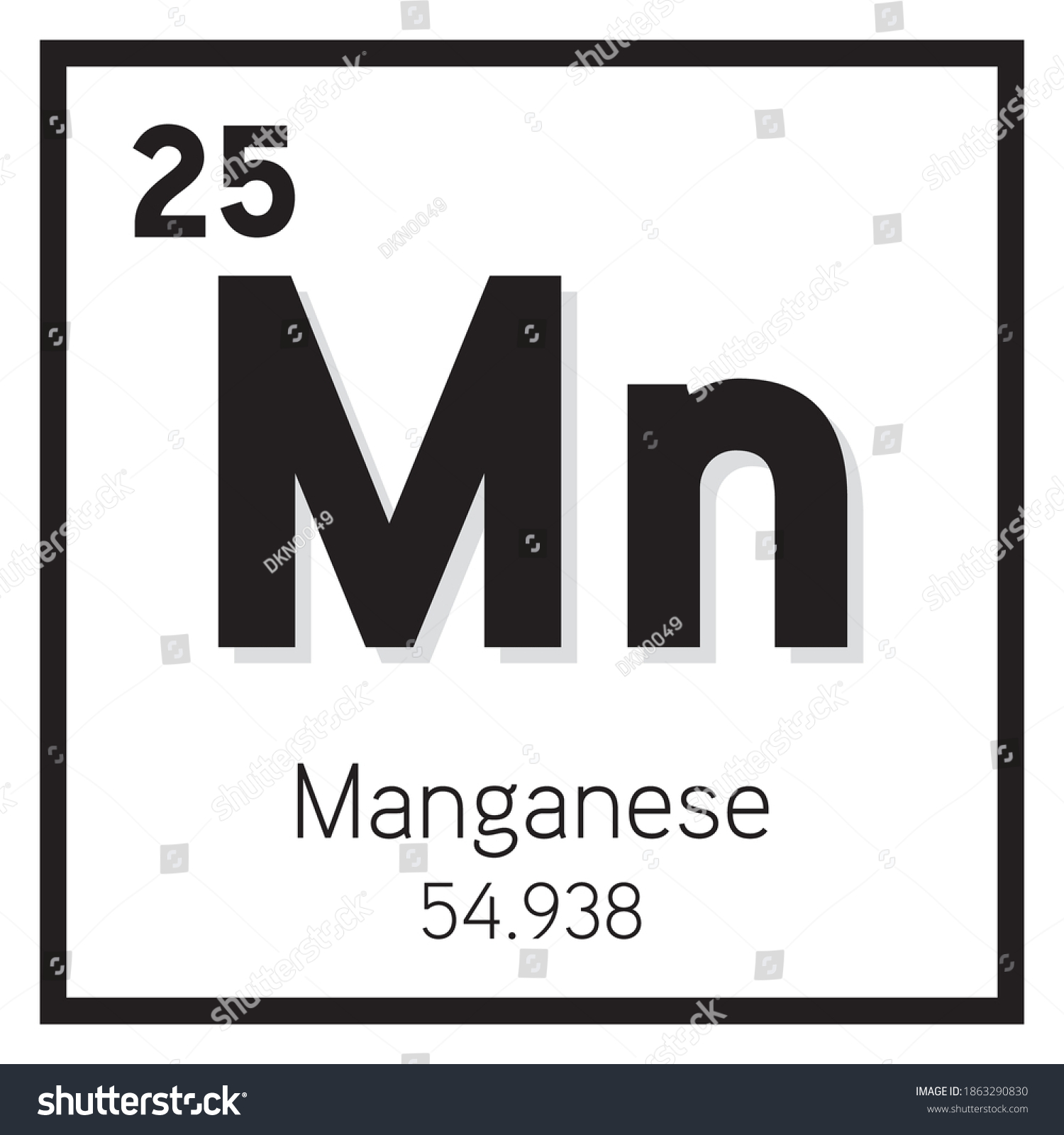 924 Manganese icon Görseli, Stok Fotoğraflar ve Vektörler | Shutterstock