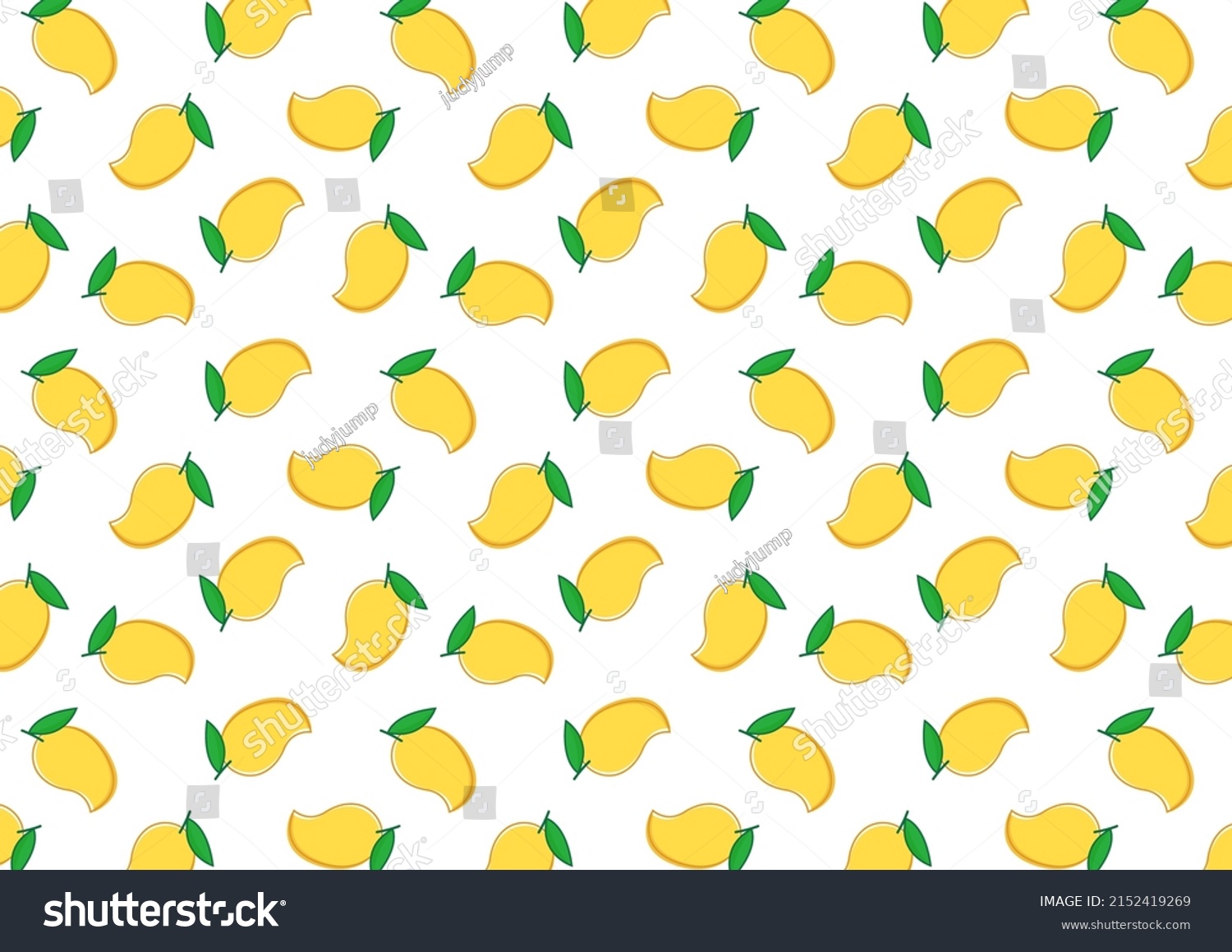 Mango Pattern Wallpaper Mango Symbol Vector Stock Vector (Royalty Free ...