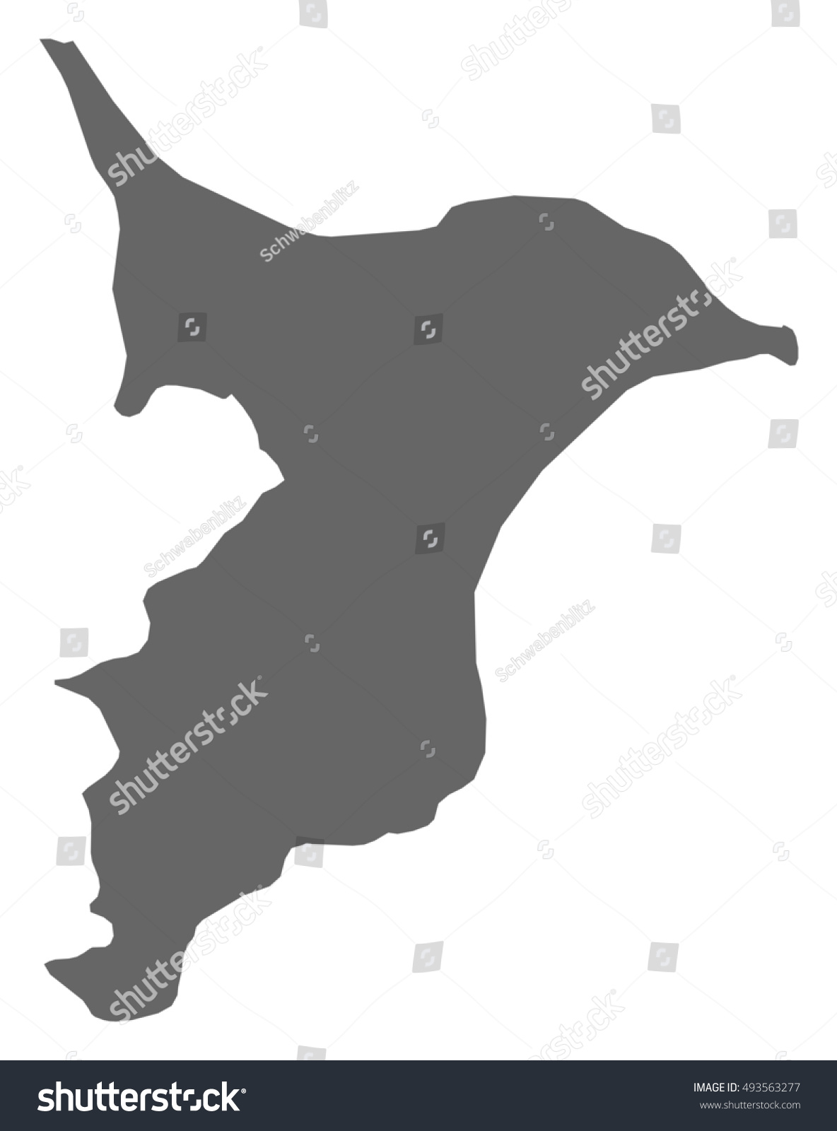 Map Chiba Japan Stock Vector (Royalty Free) 493563277