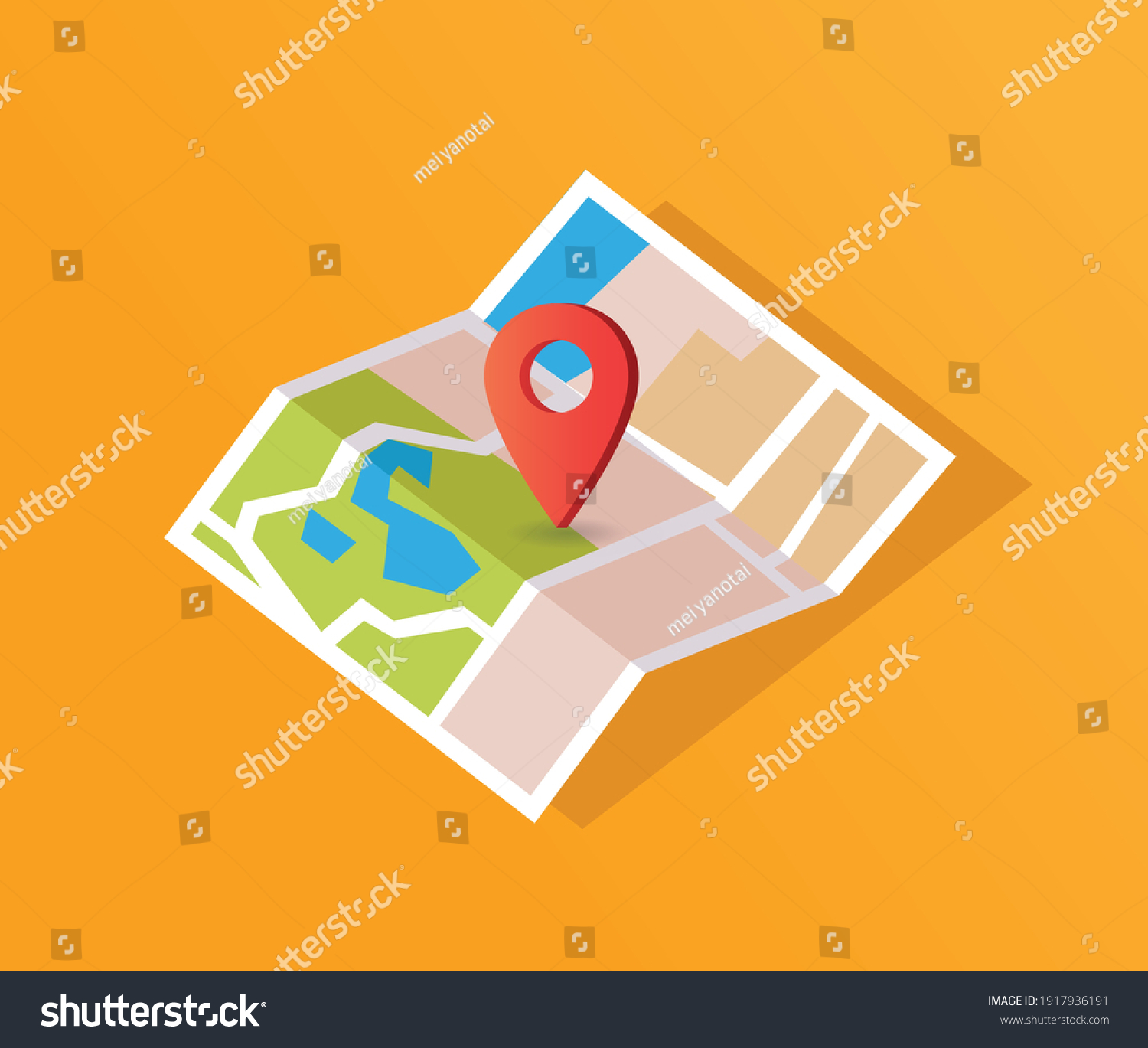 256,579 Location map flat design Images, Stock Photos & Vectors ...