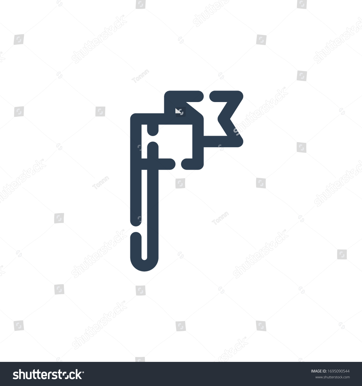 Map Location Directions Icon Outline: เวกเตอร์สต็อก (ปลอดค่าลิขสิทธิ์ ...