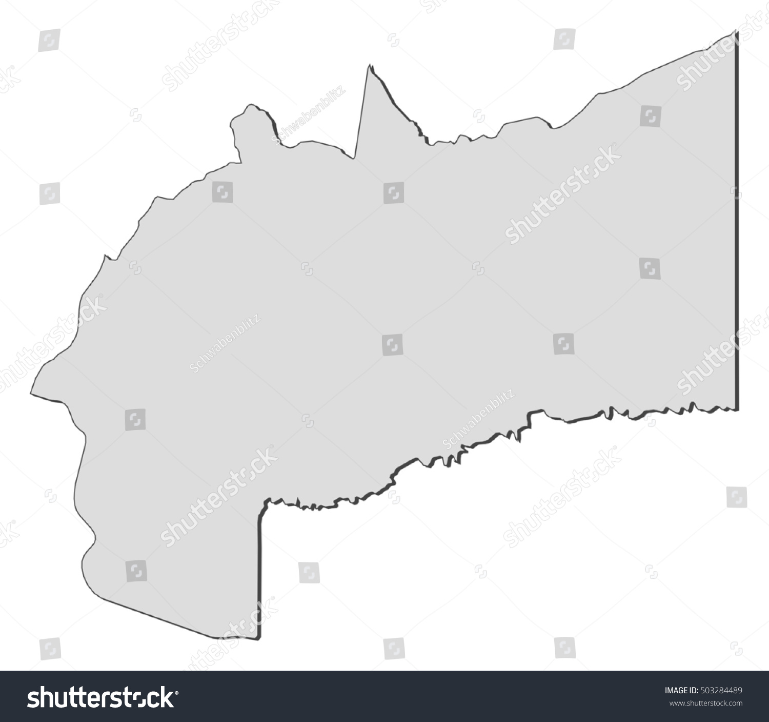 Map Meta Colombia Stock Vector (Royalty Free) 503284489 | Shutterstock