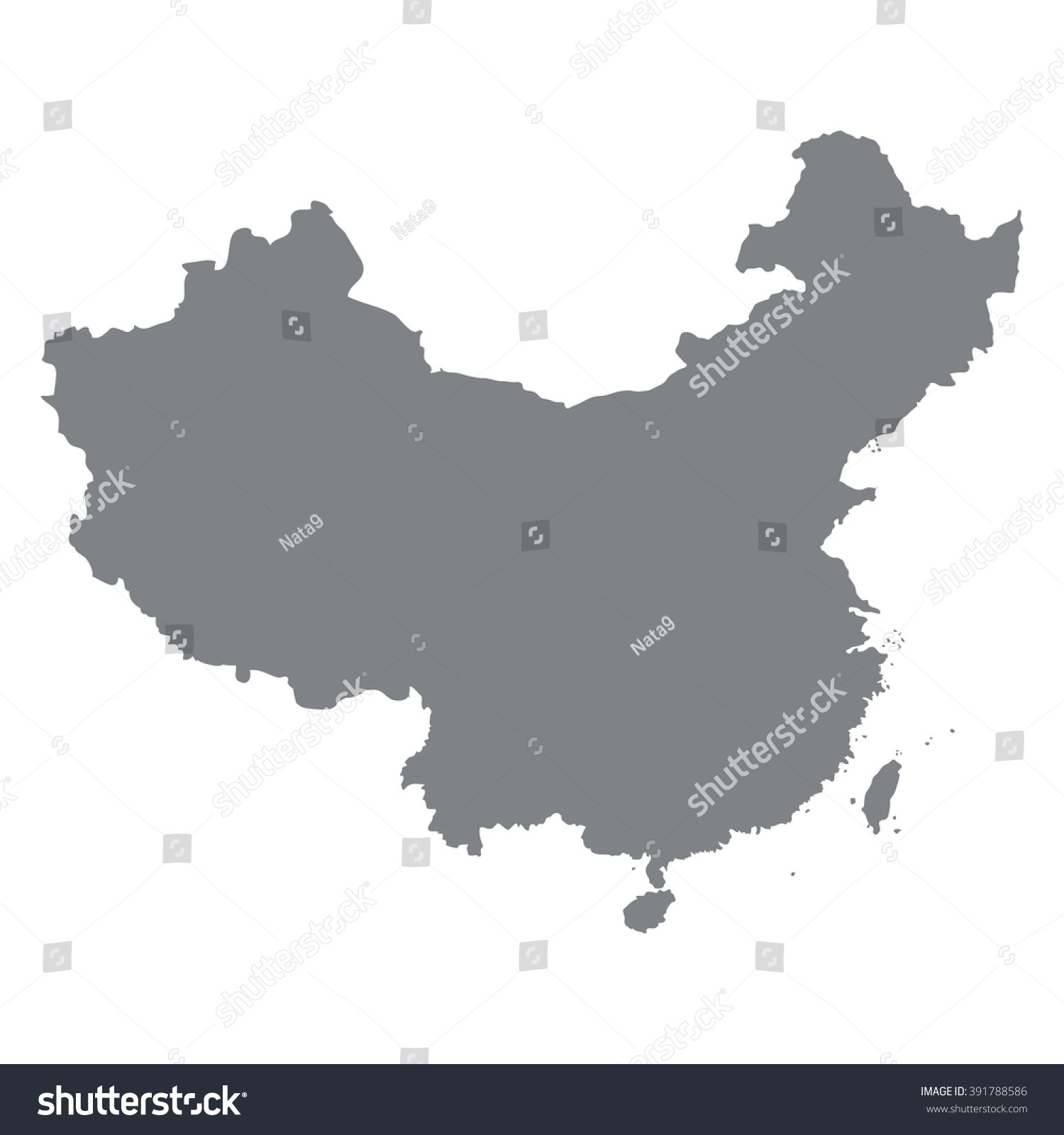 Map China Gray On White Background: vector de stock (libre de regalías ... Map China Gray On White Background: vector de stock (libre de regalías ...
