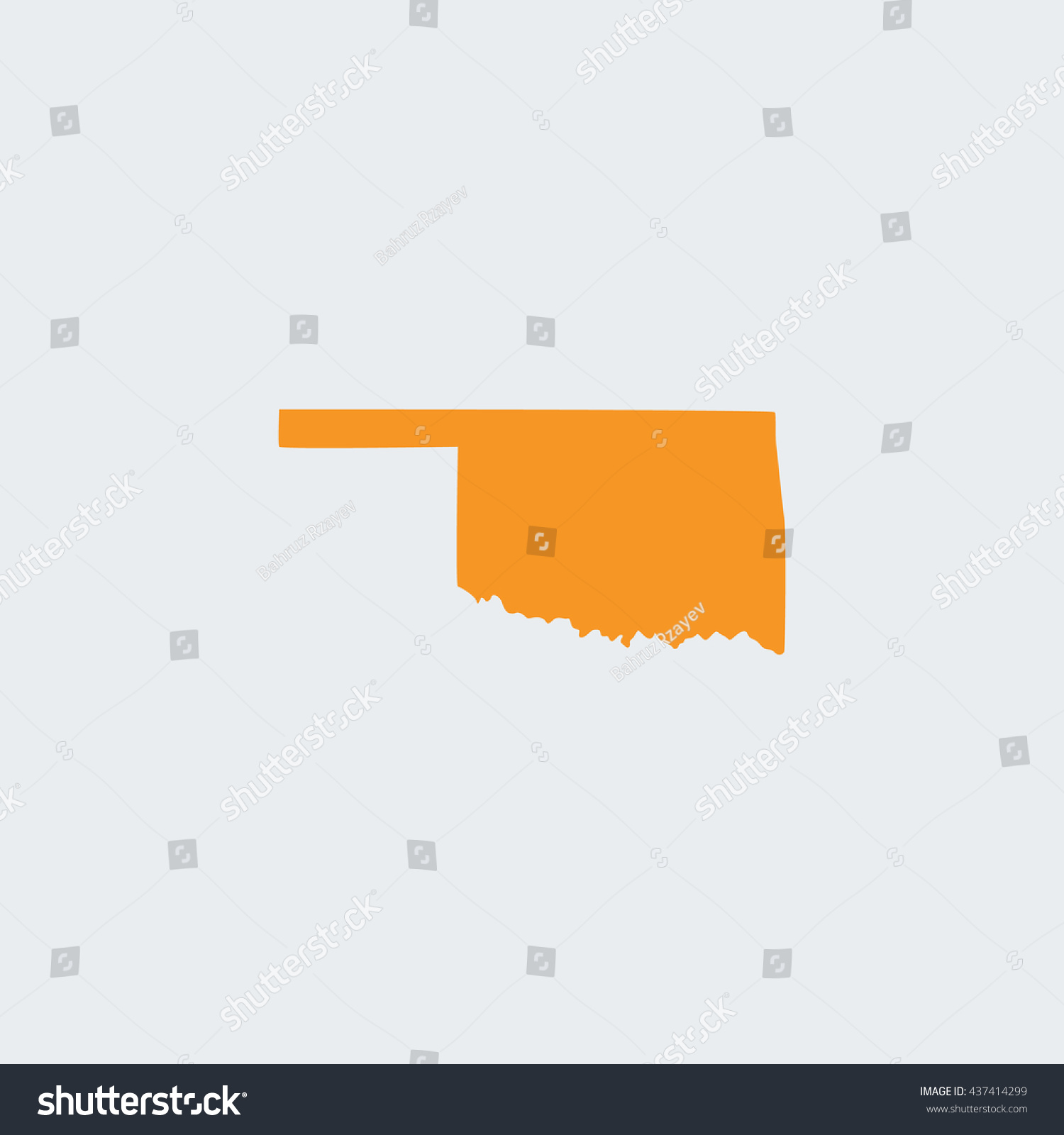 Map Oklahoma Vector Illustration Stock Vector 437414299 - Shutterstock Map Oklahoma Vector Illustration Stock Vector 437414299 - Shutterstock
