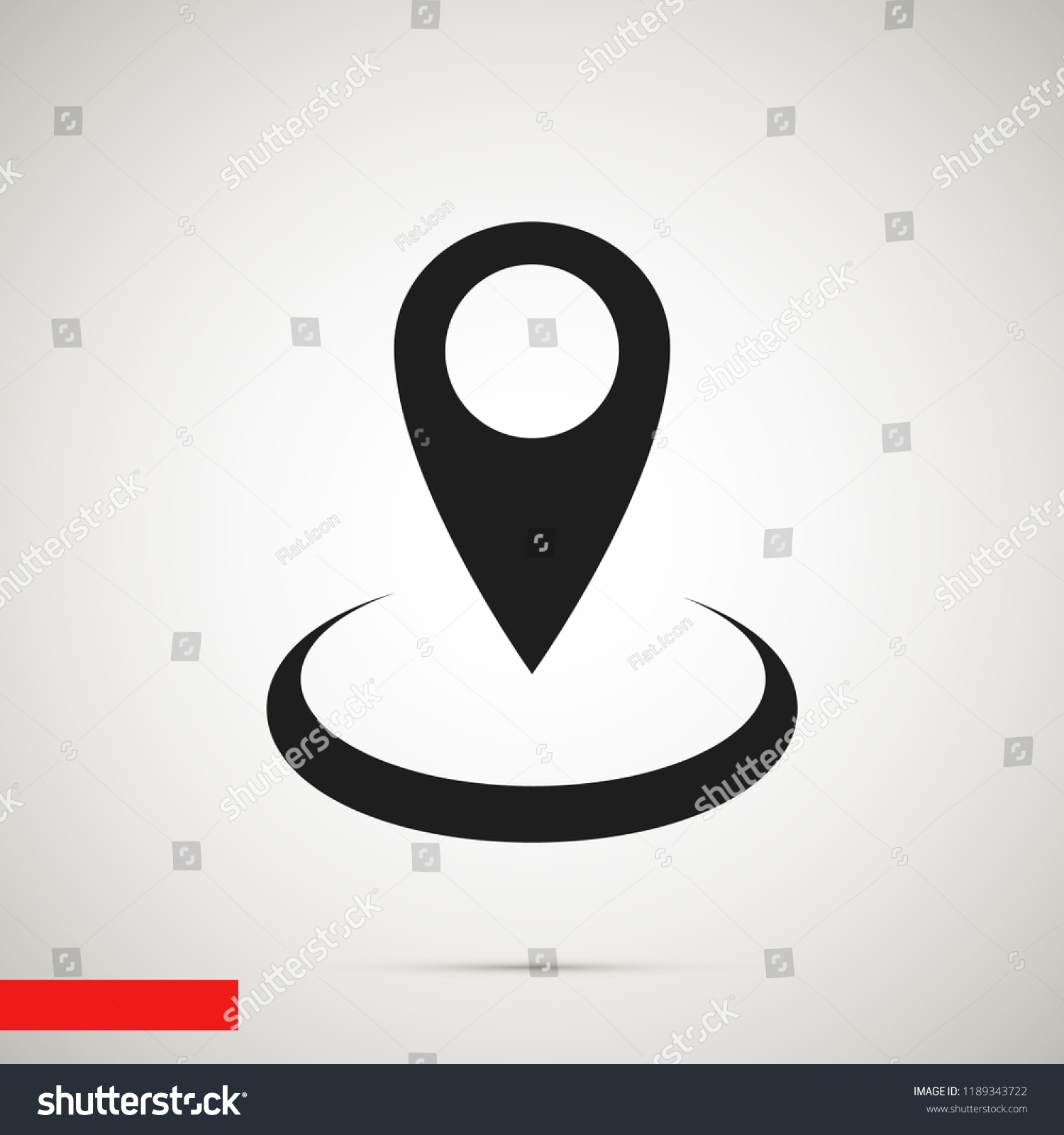 Map Point Vector Icon Stock Vector Stock Vector (Royalty Free ...