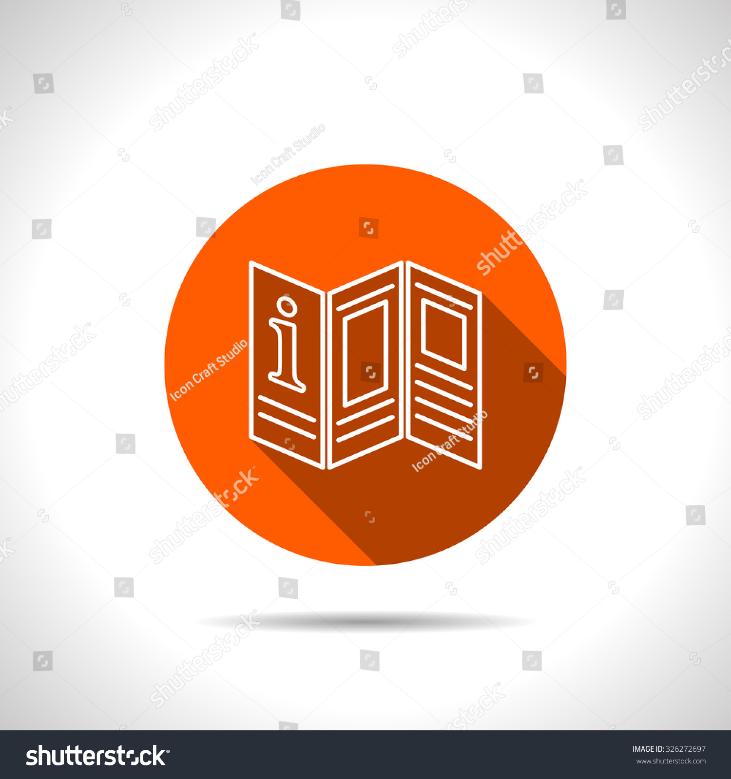 Map Information Paper Icon Stock Vector (Royalty Free) 326272697 ...