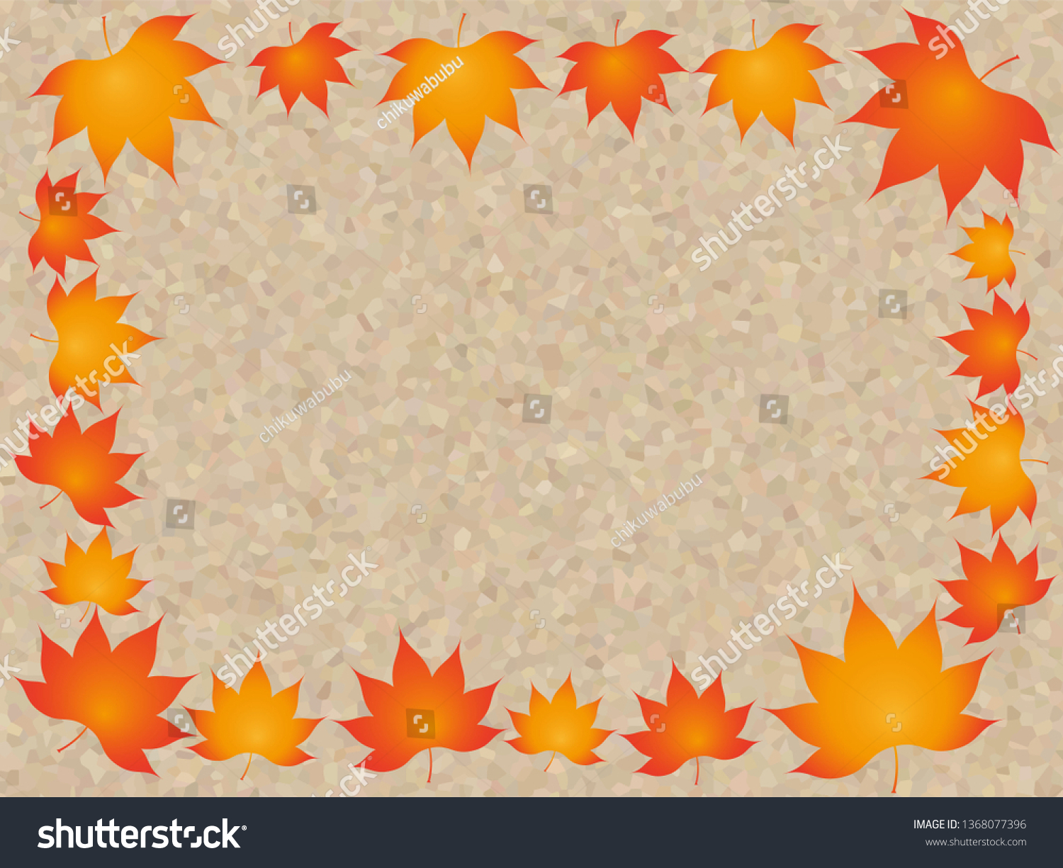 Maple Cork Frame Stock Vector (Royalty Free) 1368077396 | Shutterstock