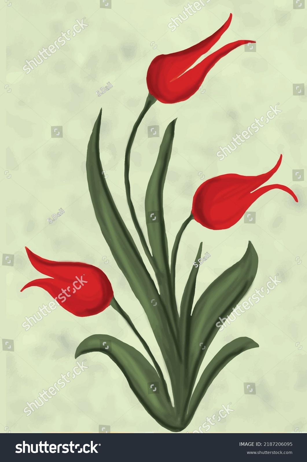 20 Watercolor lale Images, Stock Photos & Vectors | Shutterstock