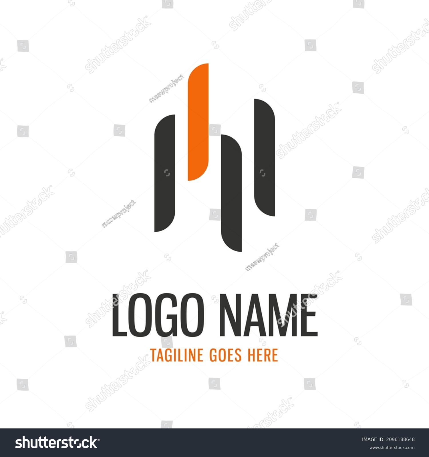Market Statistic Report Logo Template Stock Vector (Royalty Free ...