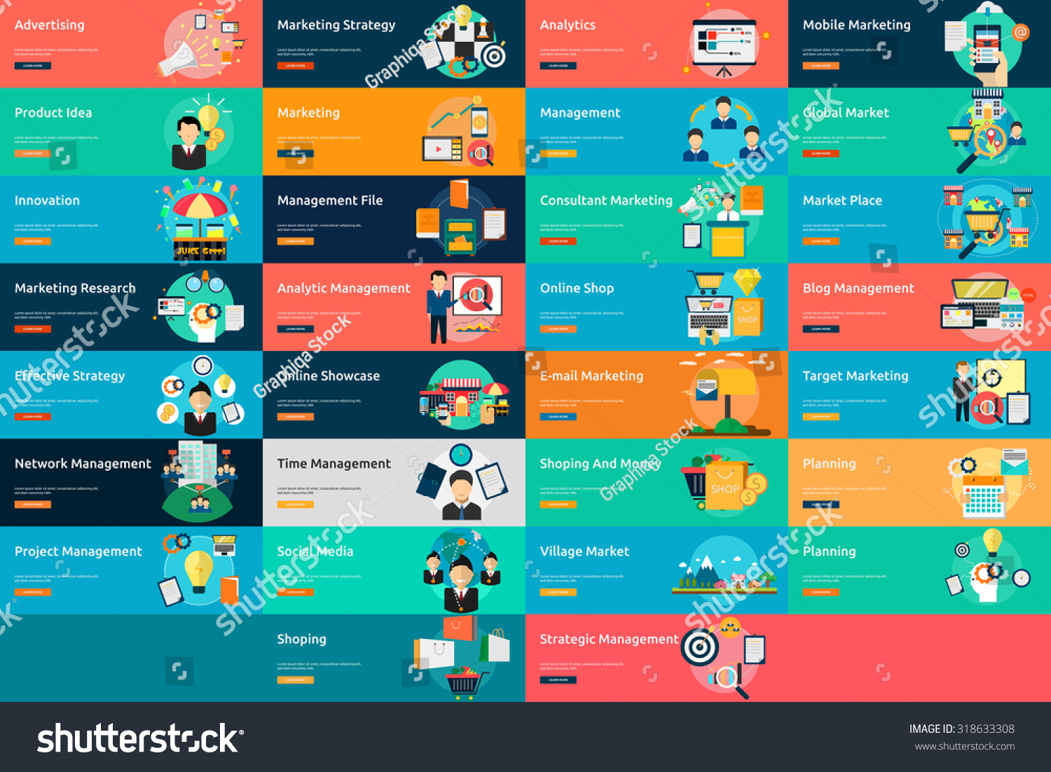 Marketing Management Stock Vector (Royalty Free) 318633308 - Shutterstock