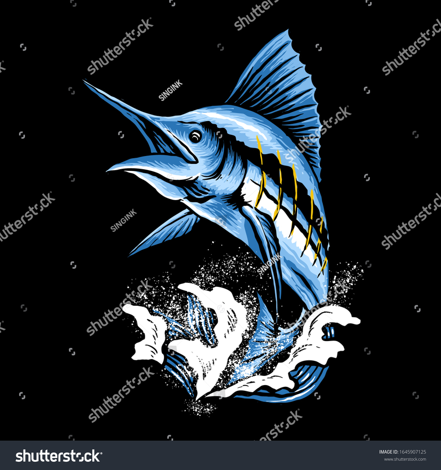 6,976 Marlin design Images, Stock Photos & Vectors | Shutterstock