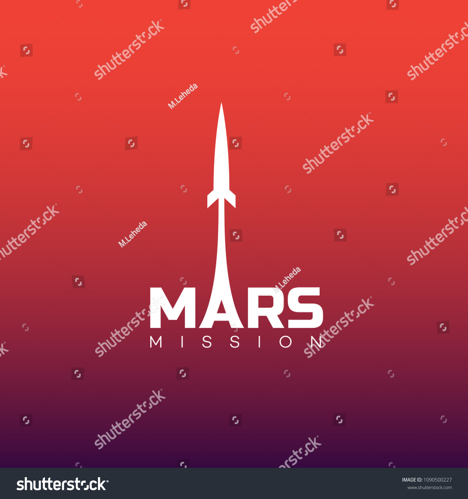Mars Mission Logo Design Template Vector: Vector có sẵn (miễn phí bản ...