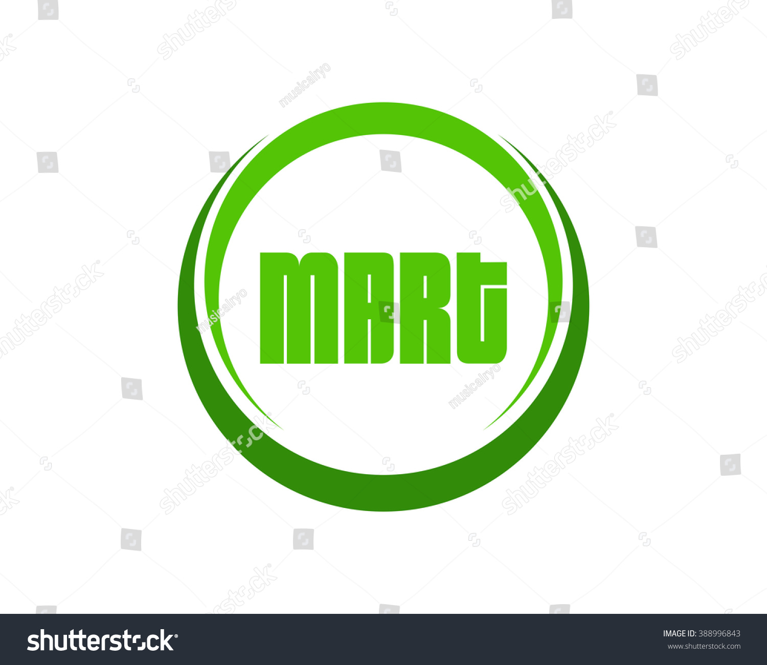 Mart Icon Stock Vector 388996843 - Shutterstock