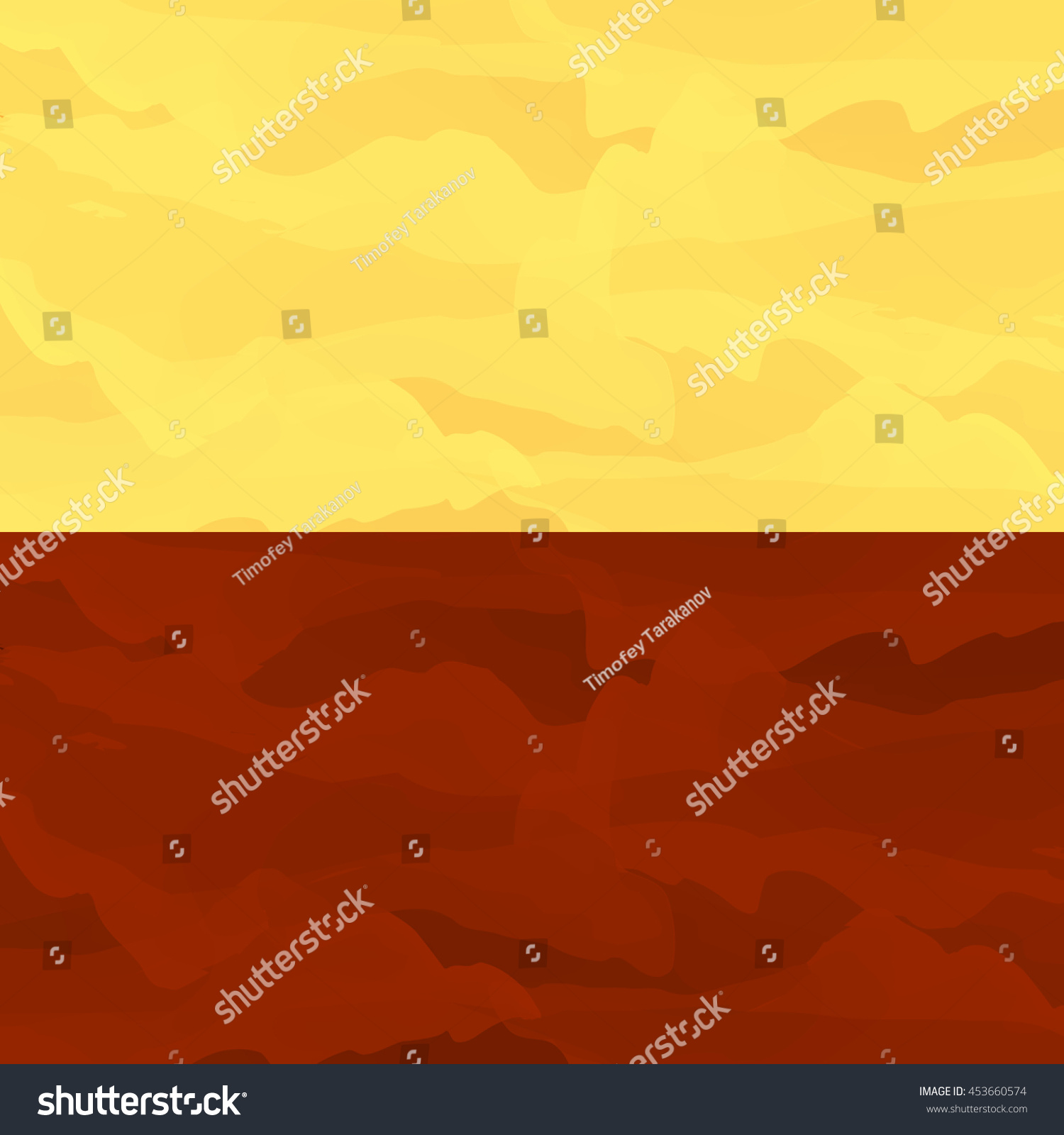 Martian Stylized Background Stock Vector (Royalty Free) 453660574 ...