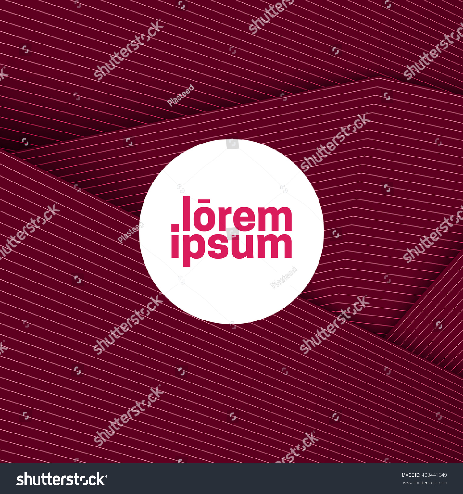 Material Design Background Paper Layers Overlap Stock Vector (Royalty ...