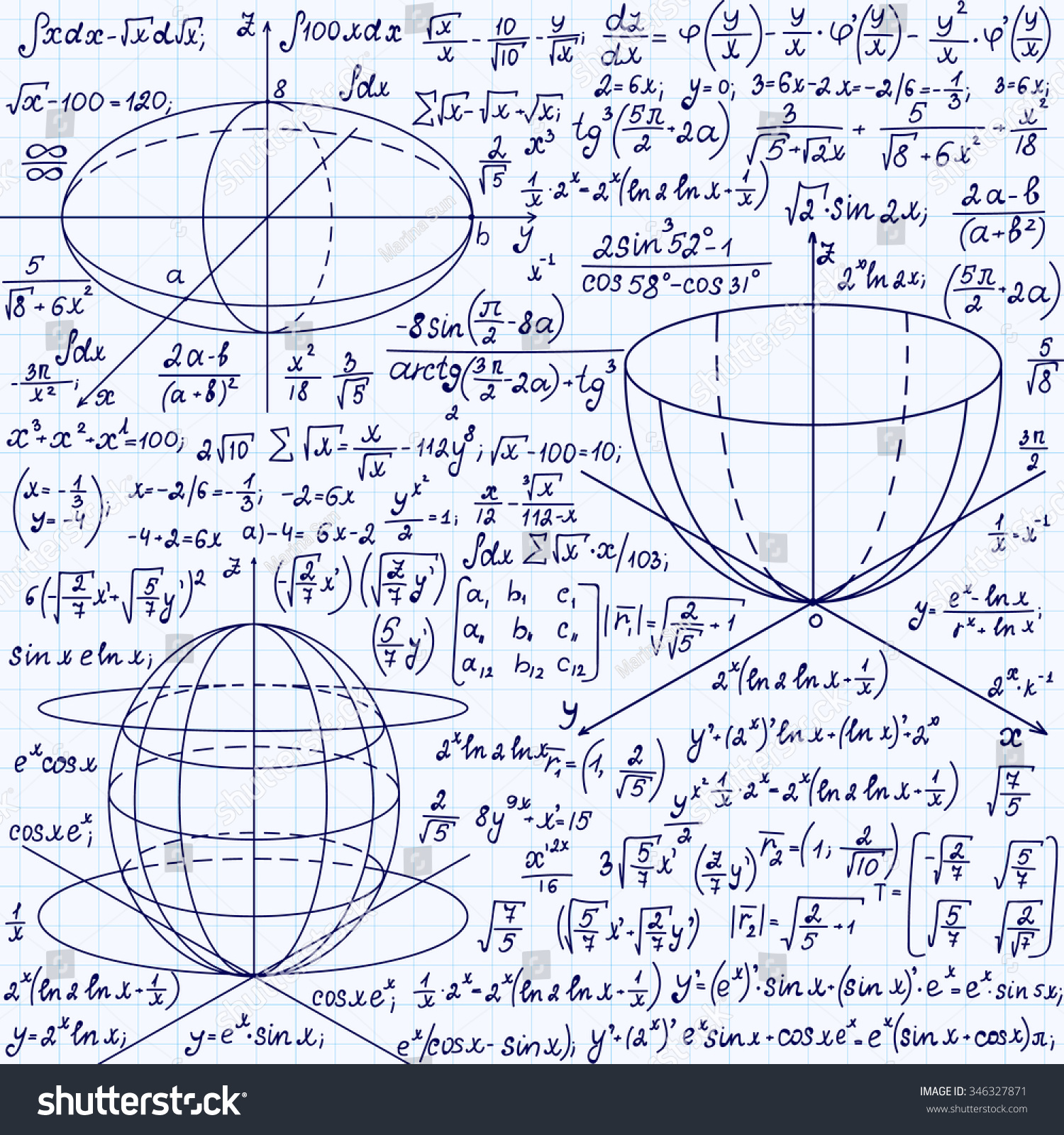 Math Vector Endless Texture Geometrical Spheres: vector de stock (libre ...