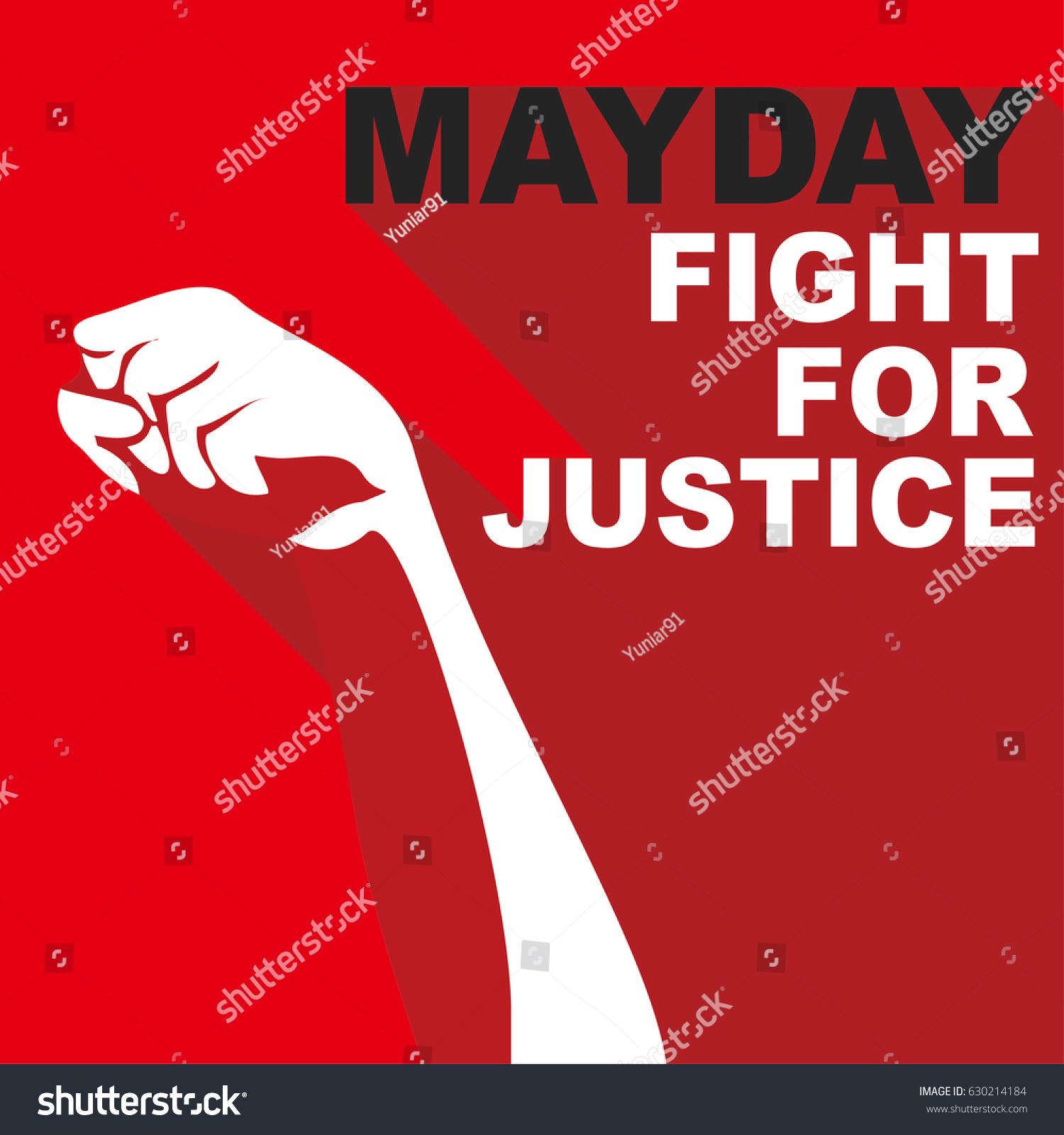 May Day Vector Illustration Stock Vector (Royalty Free) 630214184 ...
