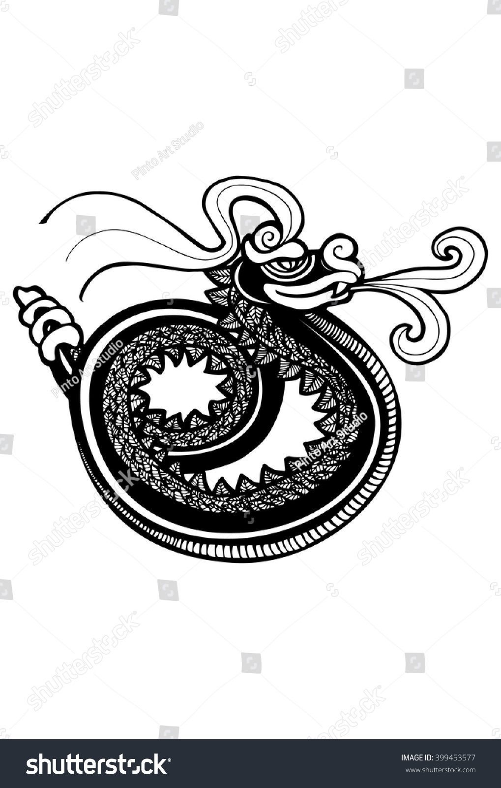 Mayan Glyph Snake Stock Vector (Royalty Free) 399453577 | Shutterstock