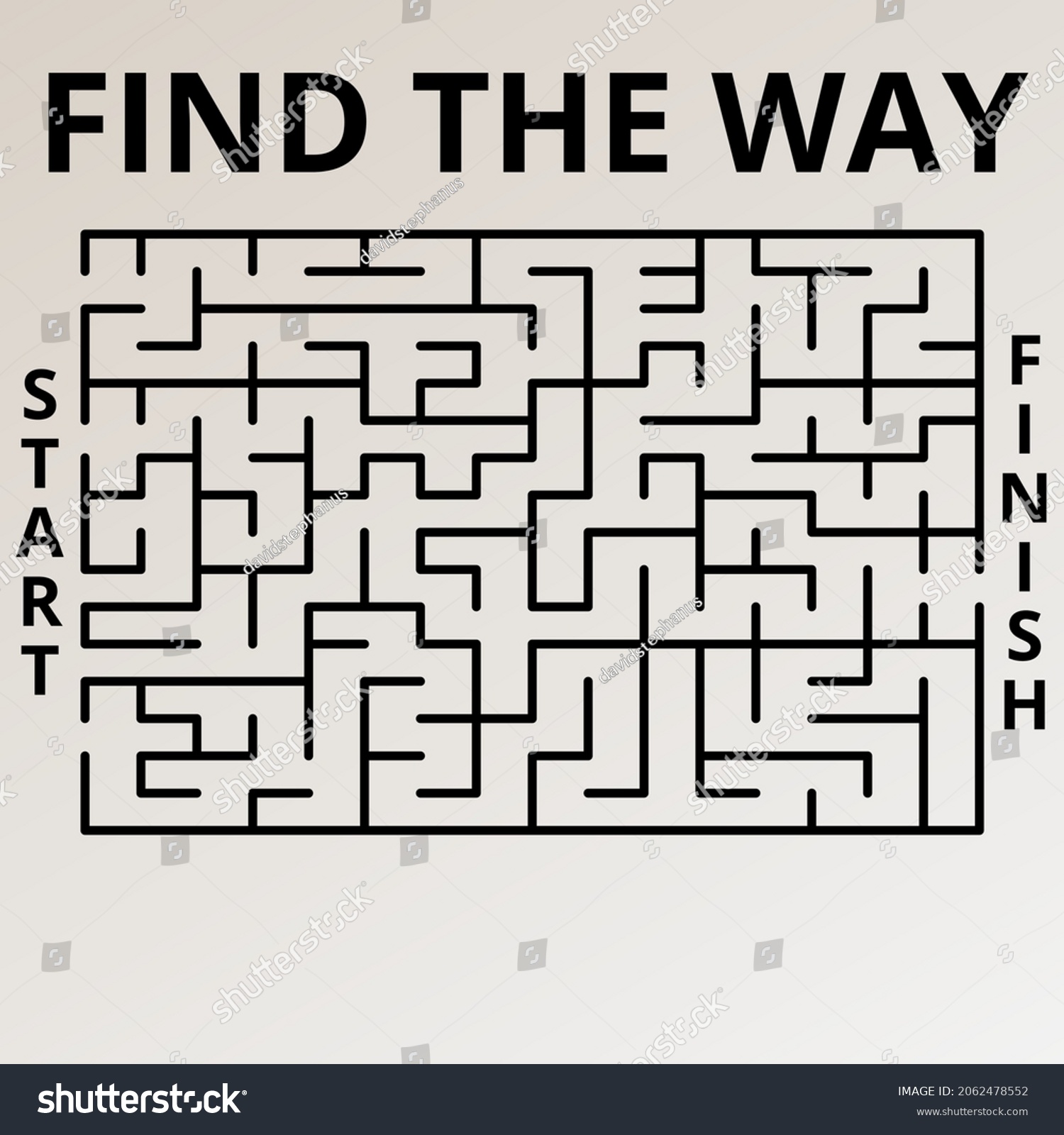 Maze Pattern Perfect Fun Games Killing Stock Vector (Royalty Free ...