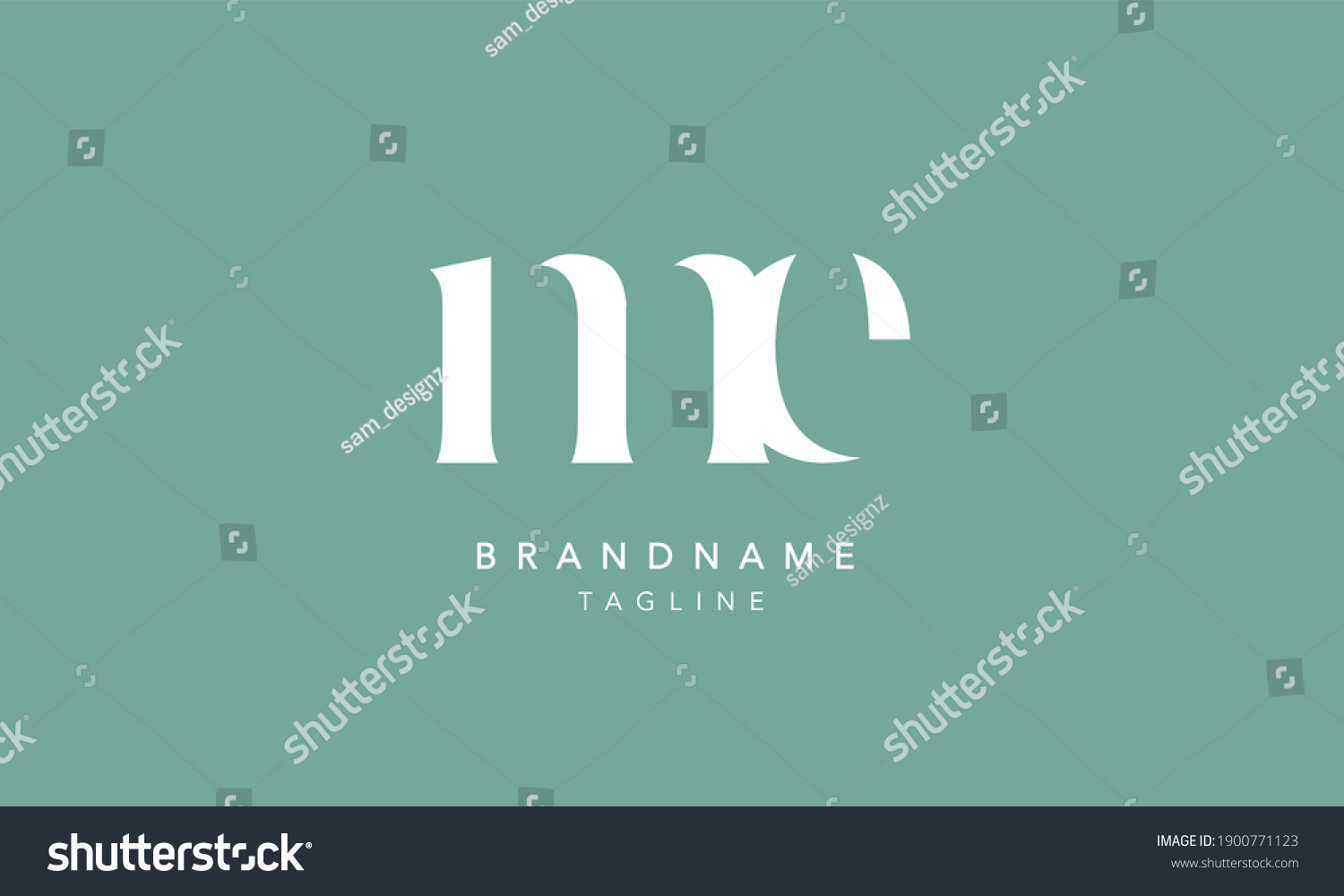 Me Lowercase Letter Initial Icon Logo Stock Vector (Royalty Free ...