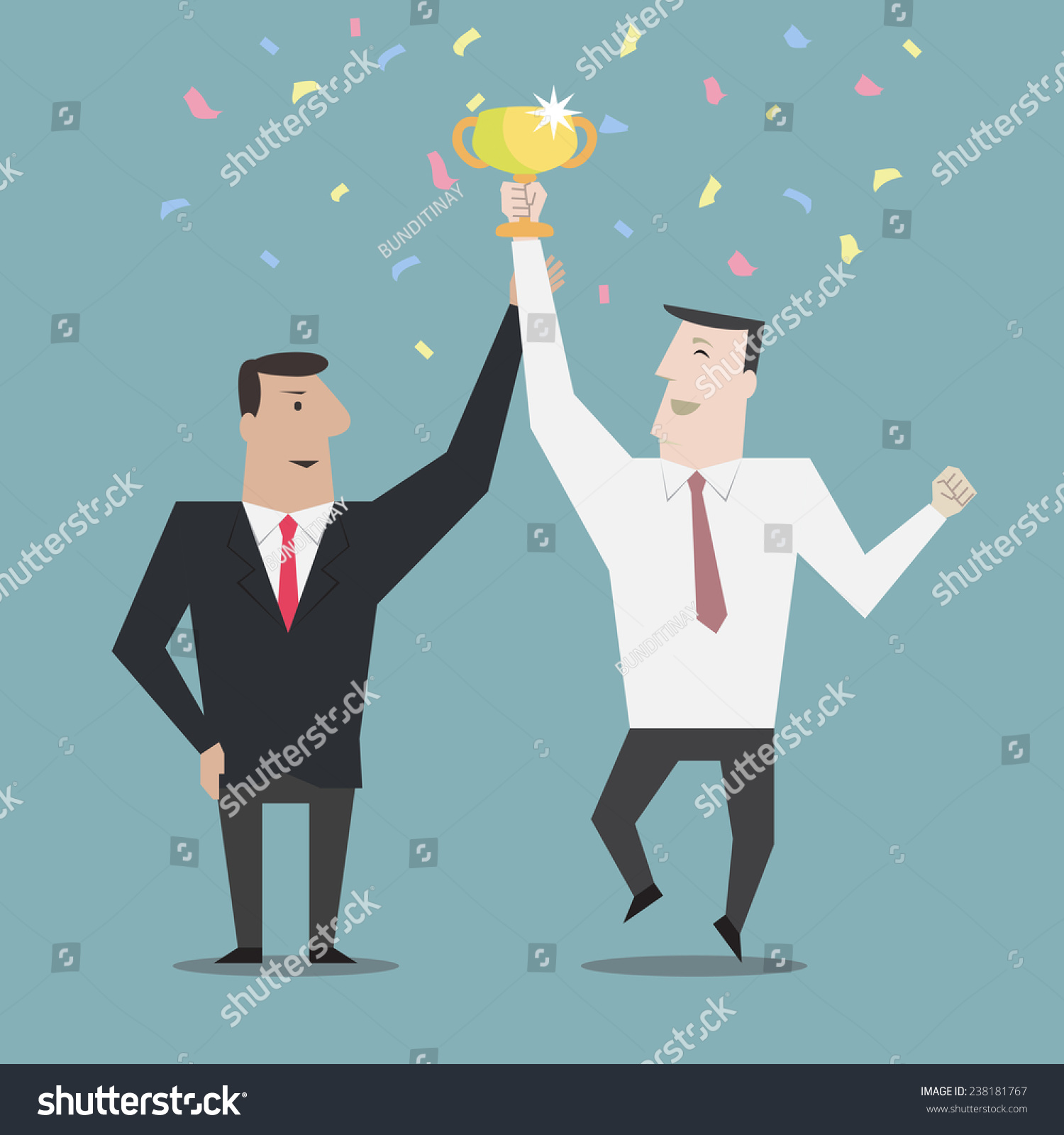 Me My Boss Trophy Vector : image vectorielle de stock (libre de droits ...