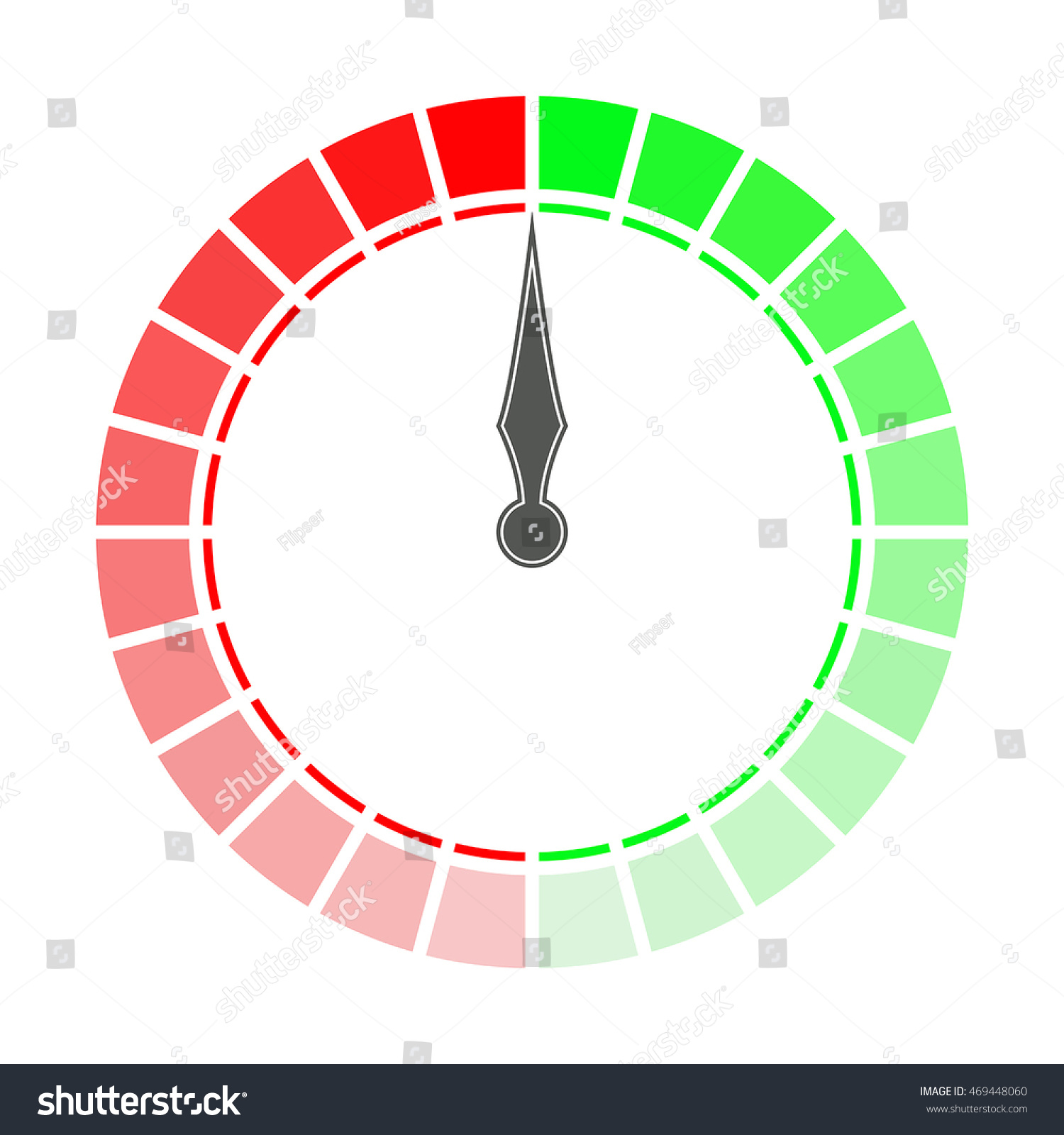 Measuring Scale Vector Illustration Isolated On Stock Vector (Royalty ...