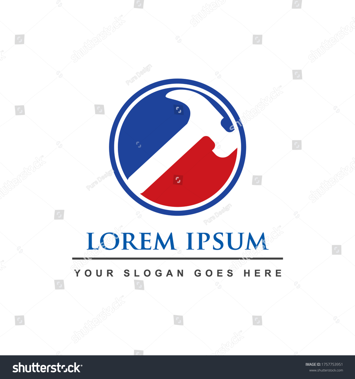 Mechanic Logo Construction Logo Vector Stock Vector (Royalty Free ...