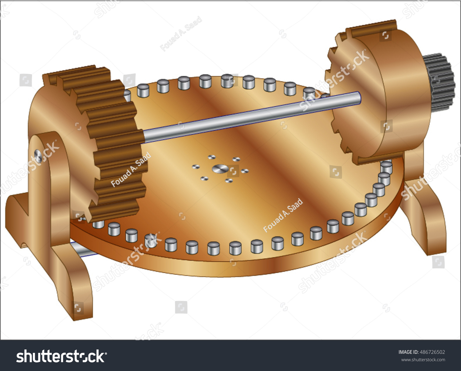 Mechanical Conversion Motion Stock Vector (Royalty Free) 486726502 ...