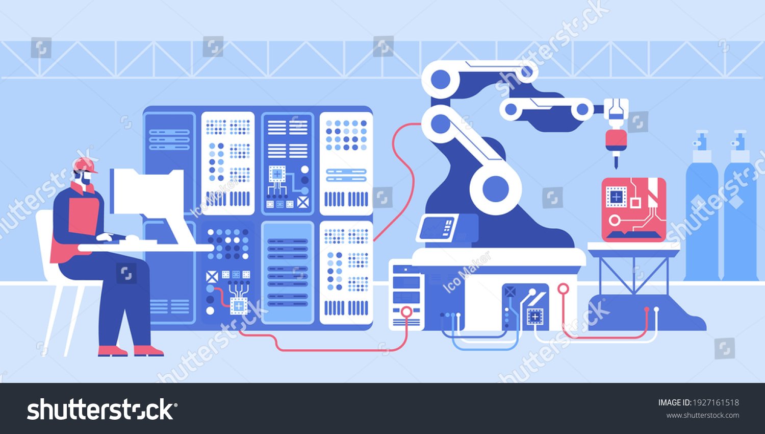 15,829 Innovative manufacturing Stock Vectors, Images & Vector Art ...