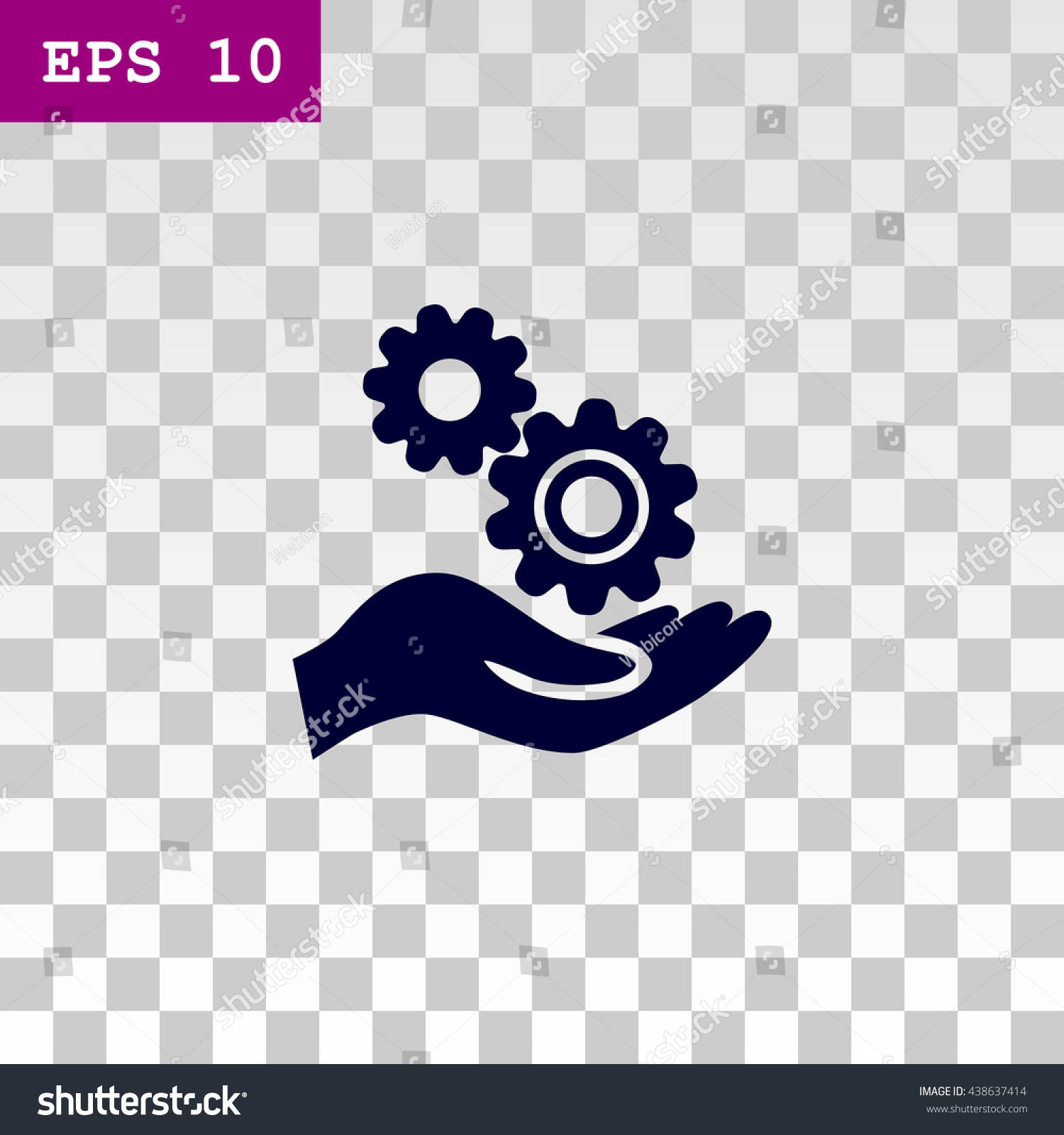 Mechanism Icon Vector Stock Vector (Royalty Free) 438637414 | Shutterstock