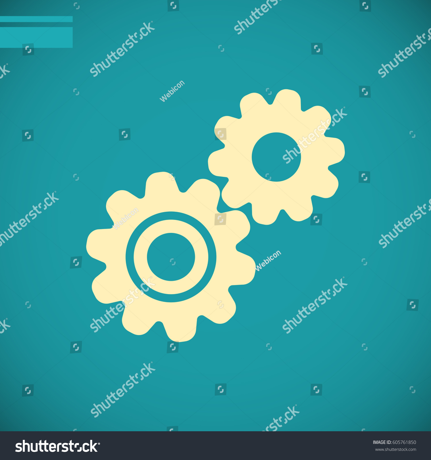 Mechanism Icon Vector Stock Vector (Royalty Free) 605761850 | Shutterstock