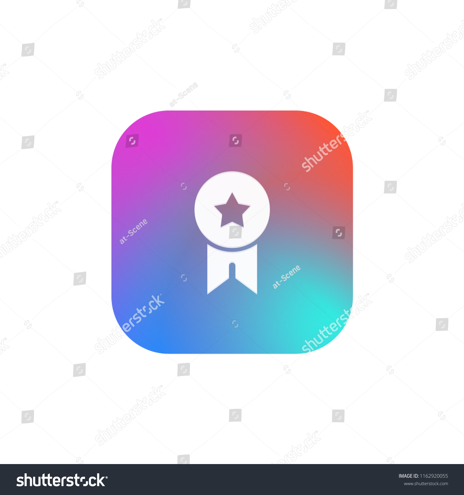 Medal App Icon Stock Vector (Royalty Free) 1162920055 | Shutterstock