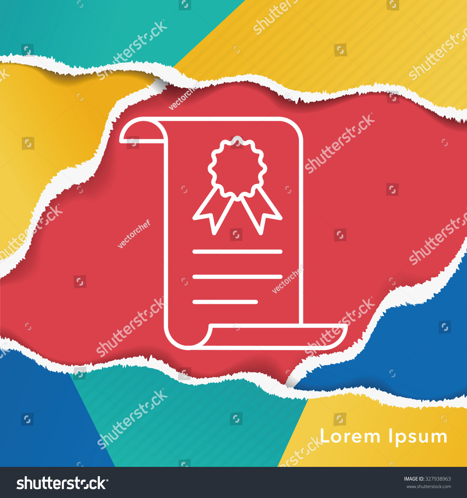 Medal Line Icon Stock Vector (Royalty Free) 327938963 | Shutterstock