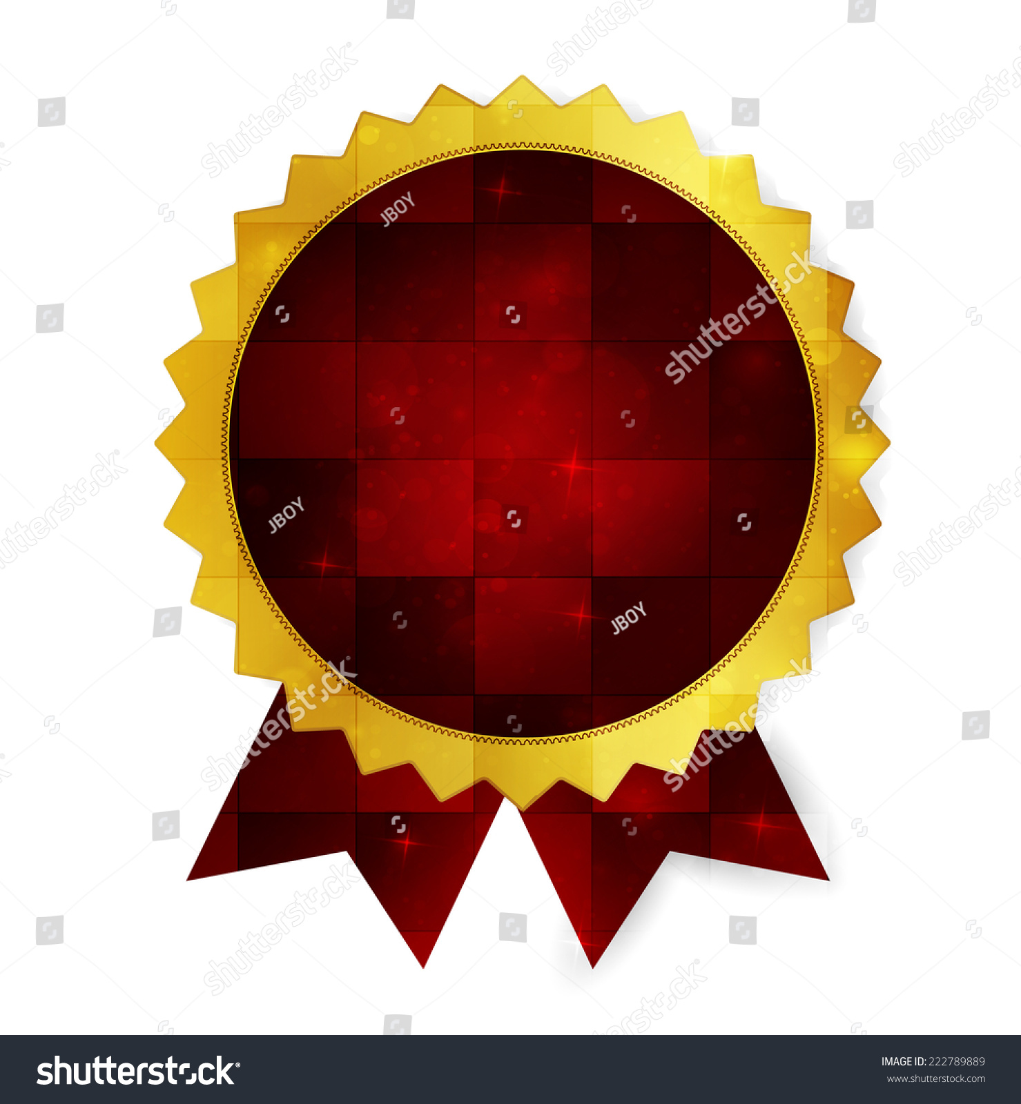 Medal Ribbon Frame Stock Vector (Royalty Free) 222789889 | Shutterstock