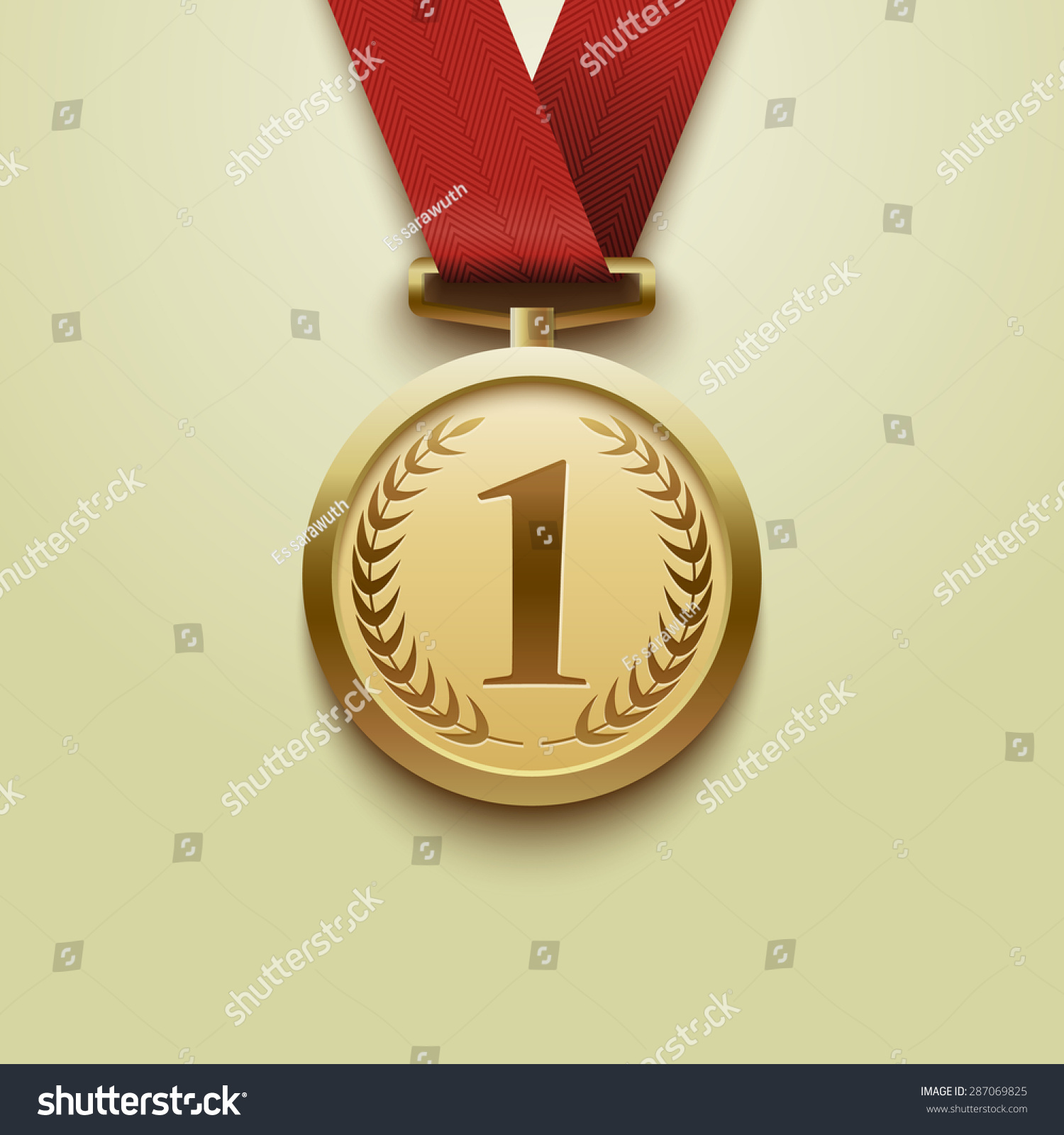 Medal Winner Vector Stock Vector (Royalty Free) 287069825 | Shutterstock