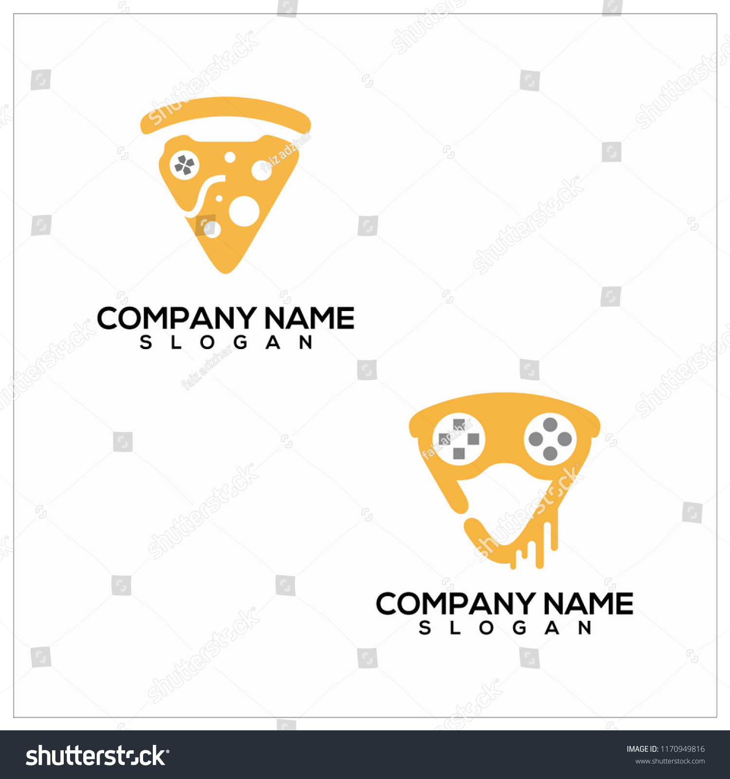 Media Logo Designs Vector Stock Vector (Royalty Free) 1170949816 ...