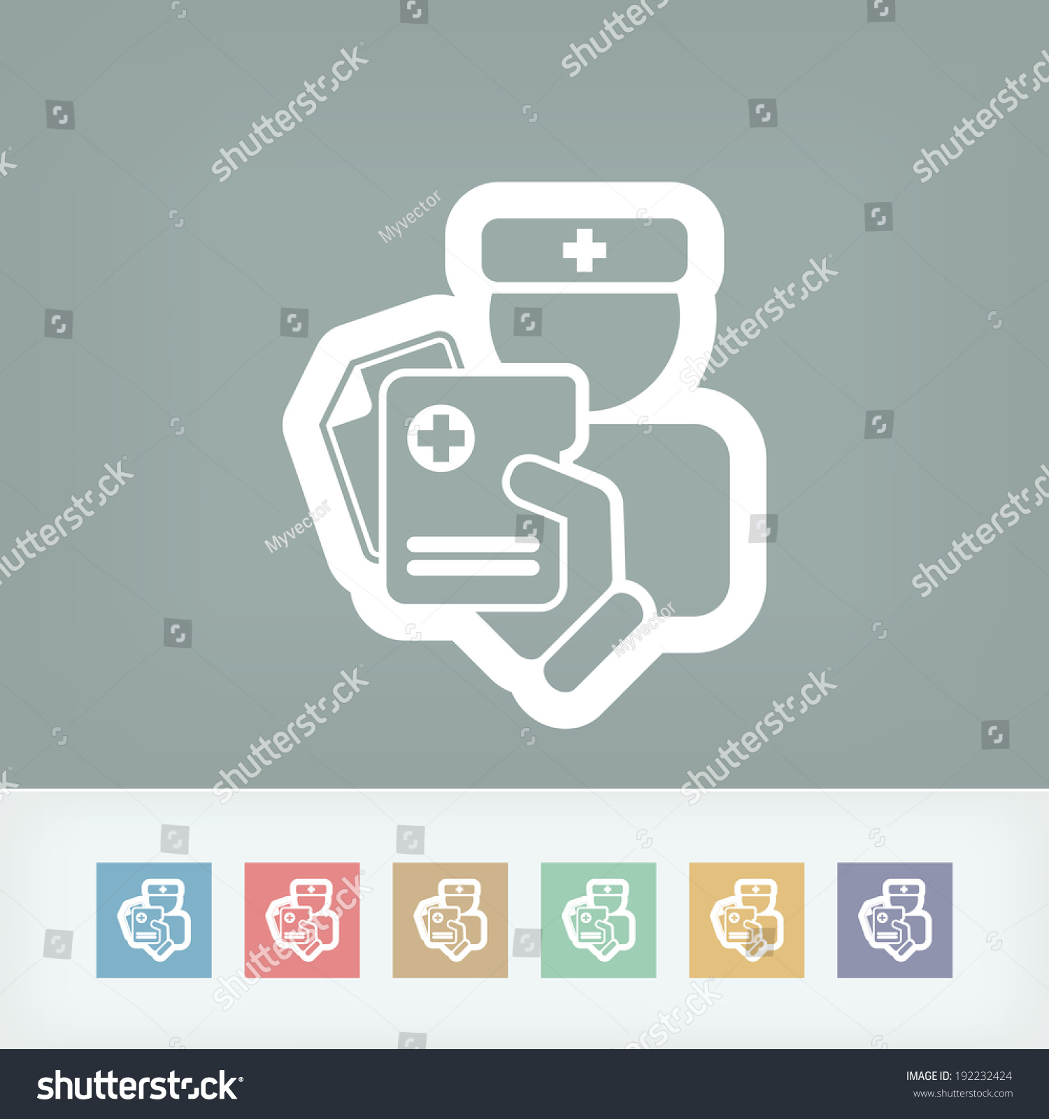 Medical Document Stock Vector (Royalty Free) 192232424 | Shutterstock