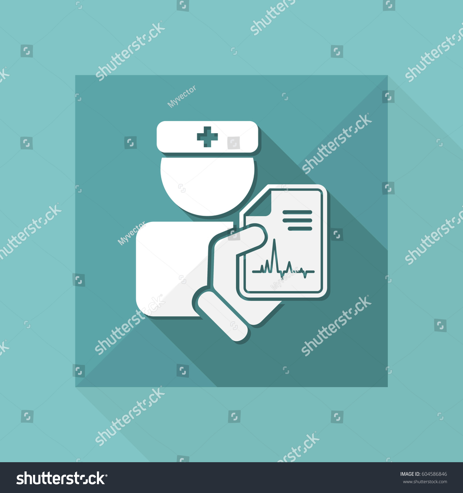 Medical Document Stock Vector (Royalty Free) 604586846 | Shutterstock