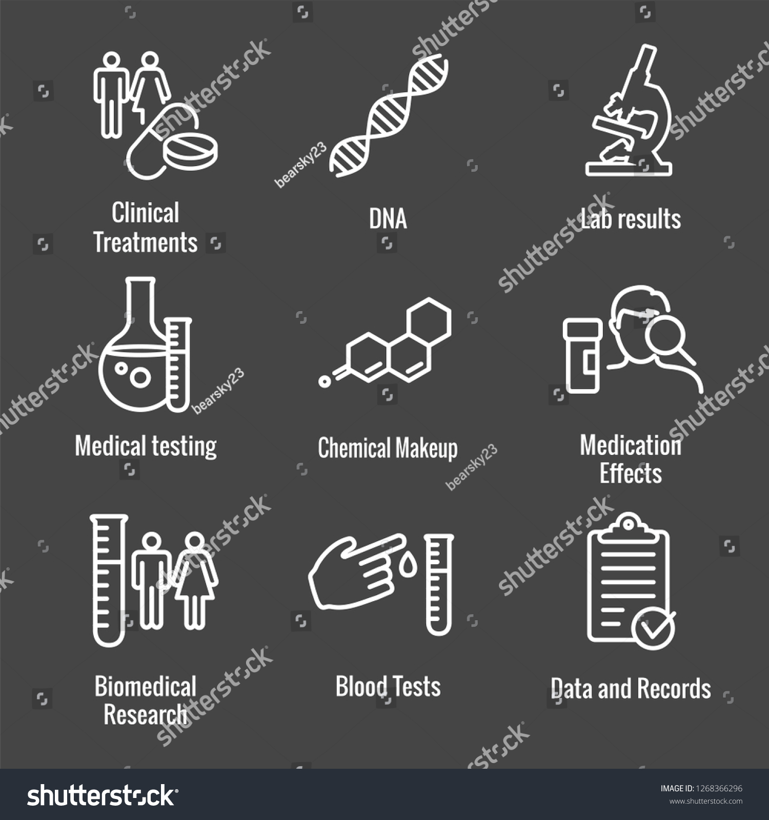 Medical Healthcare Icons People Charting Disease: เวกเตอร์สต็อก (ปลอด ... Medical Healthcare Icons People Charting Disease: เวกเตอร์สต็อก (ปลอด ...