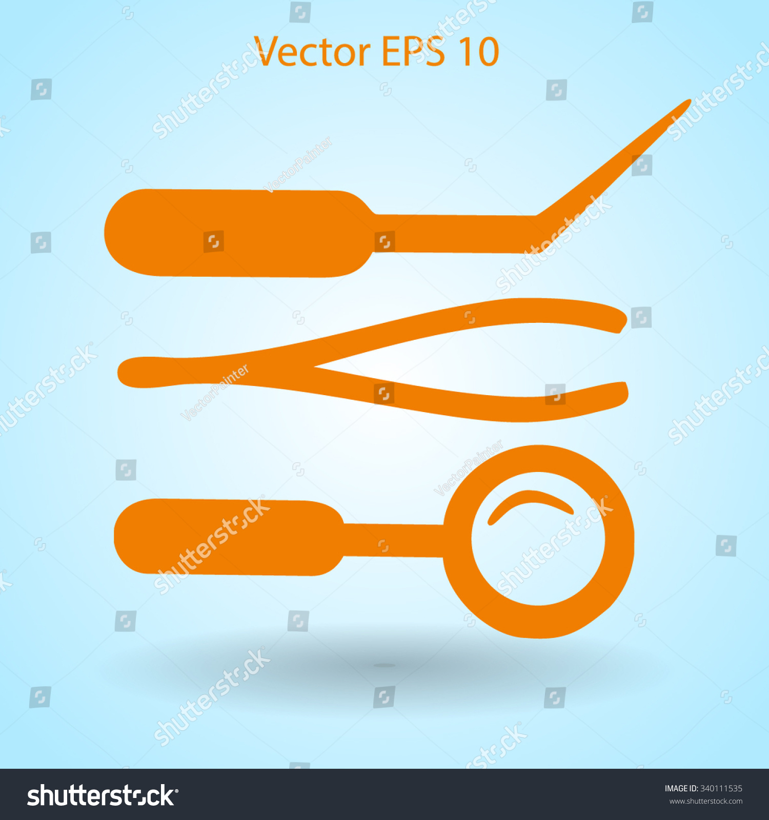 Medical Instruments Vector Illustration Stock Vector (Royalty Free ...