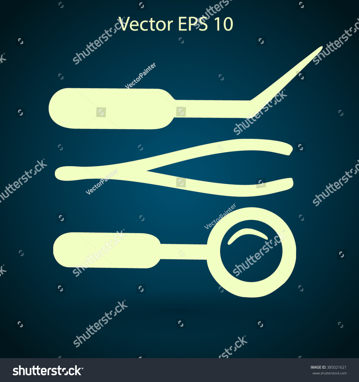 Medical Instruments Vector Illustration Stock Vector (Royalty Free ...