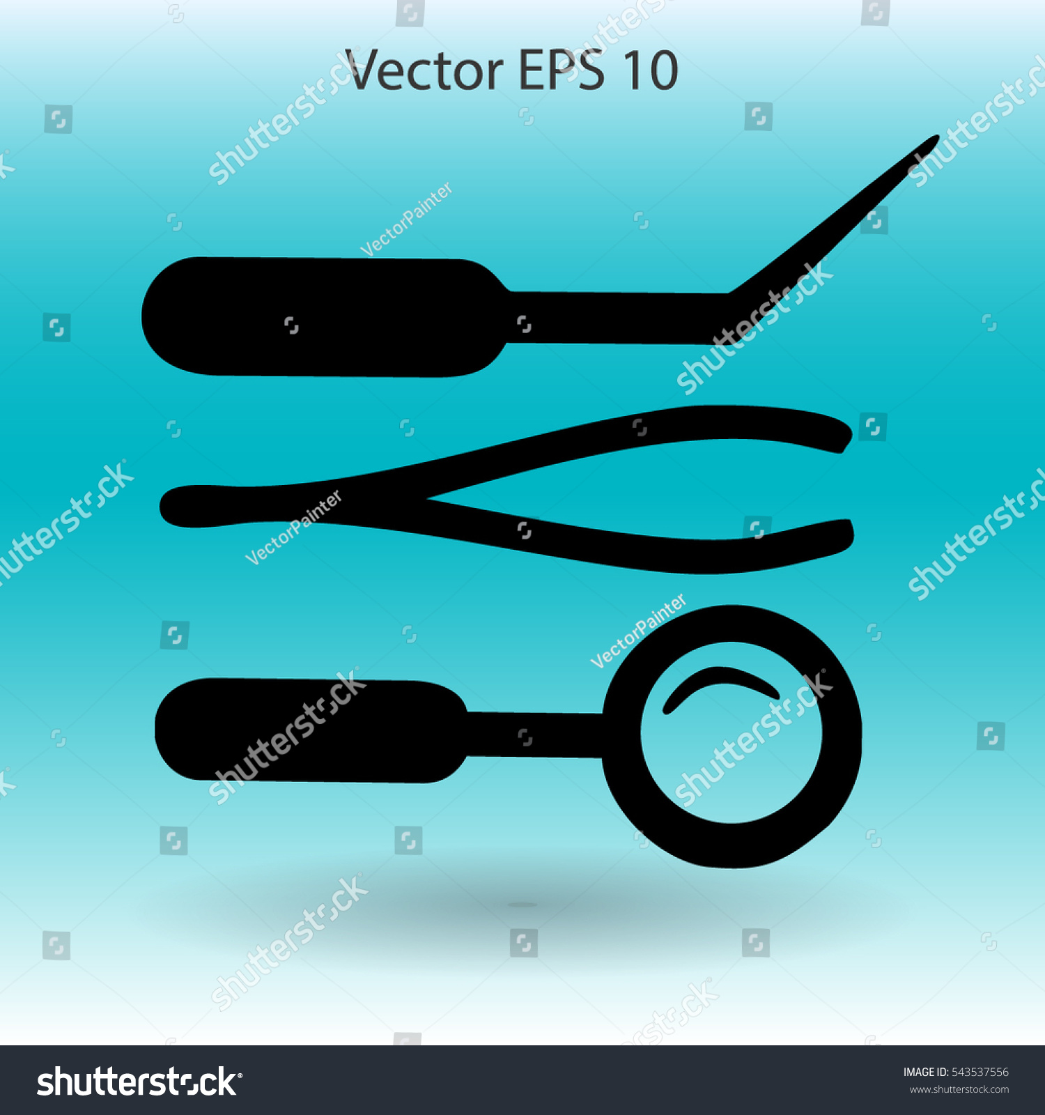 Medical Instruments Vector Illustration Stock Vector (Royalty Free ...