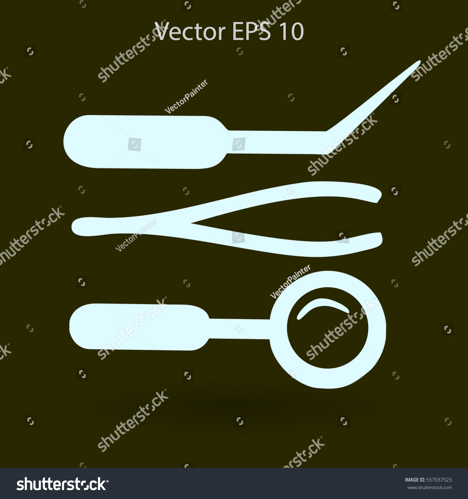 Medical Instruments Vector Illustration Stock Vector (Royalty Free ...