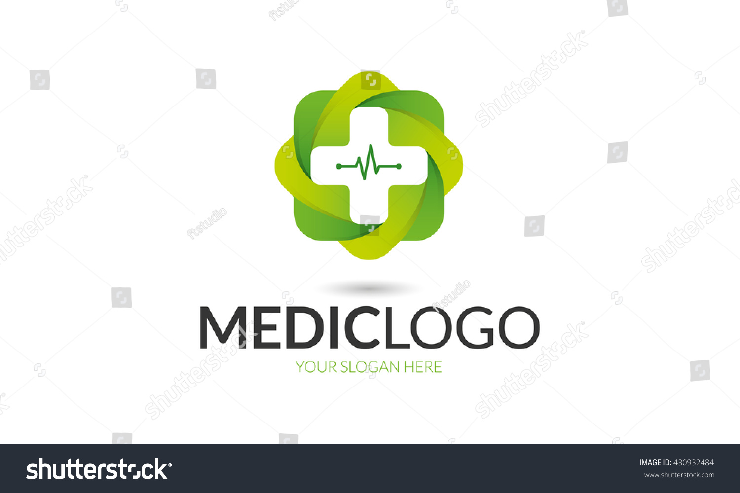 Medical Logo Stock Vector (Royalty Free) 430932484 | Shutterstock