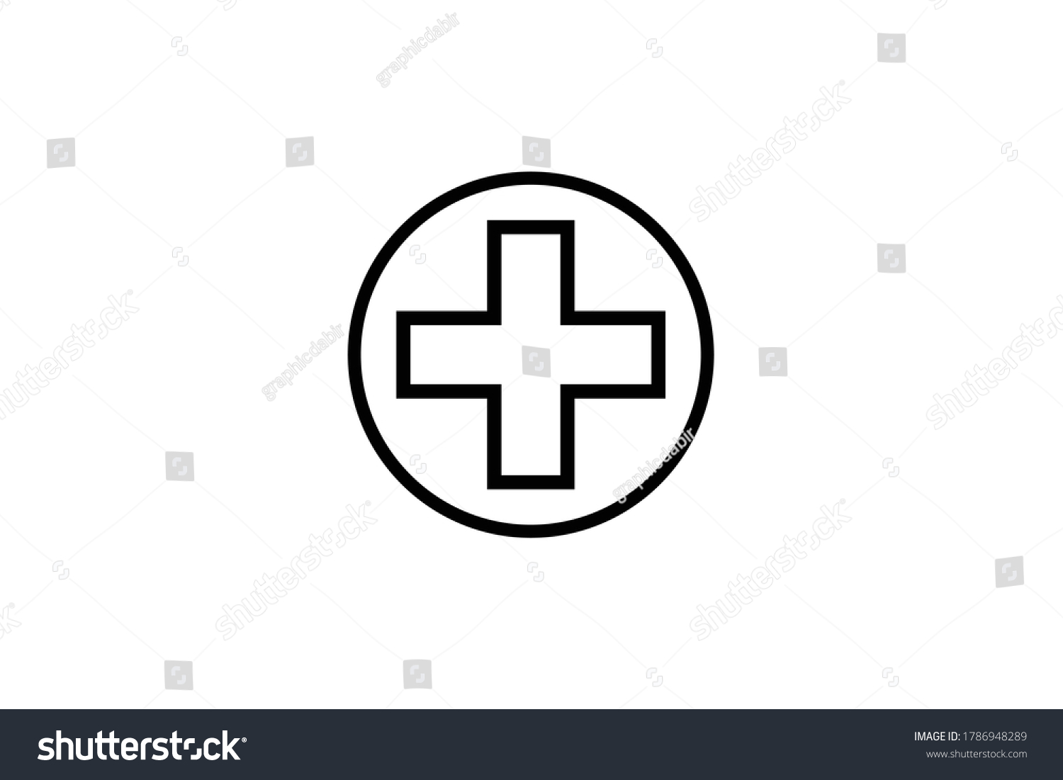 Medical Plus Logo Icon Vector Stock Vector (Royalty Free) 1786948289 ...