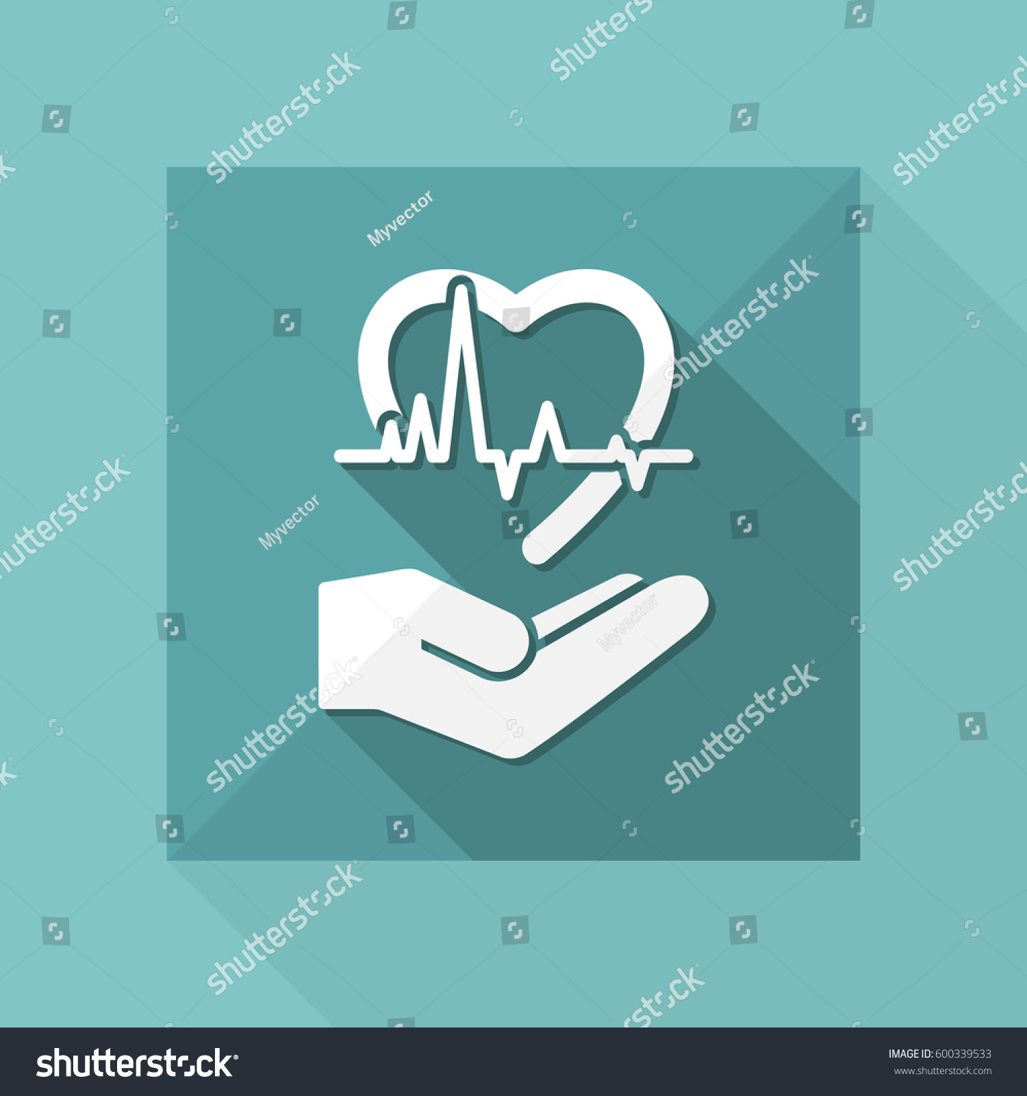 Medical Services Vector Minimal Icon Stock Vector (Royalty Free ...