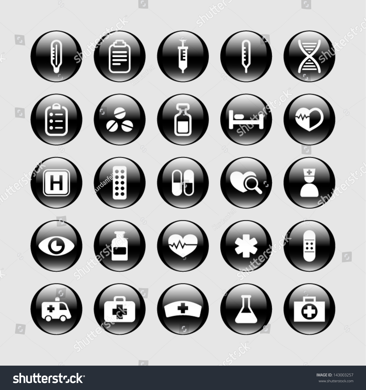 Medical Symbols Stock Vector (royalty Free) 143003257 | Shutterstock